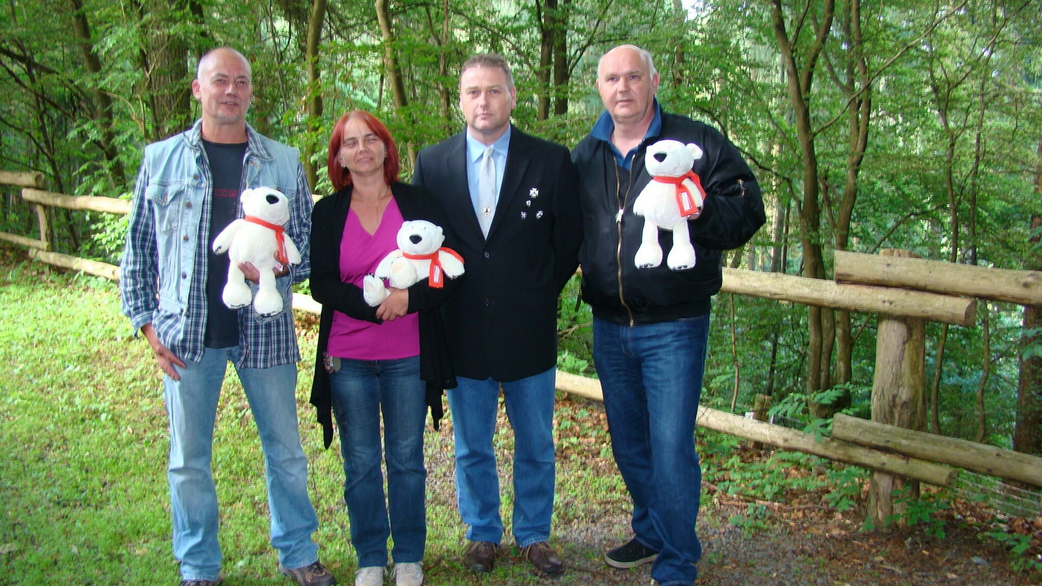 Kyffhäuser Kameradschaft Battenberg,hatten zum Bärenschießen eingeladen ...