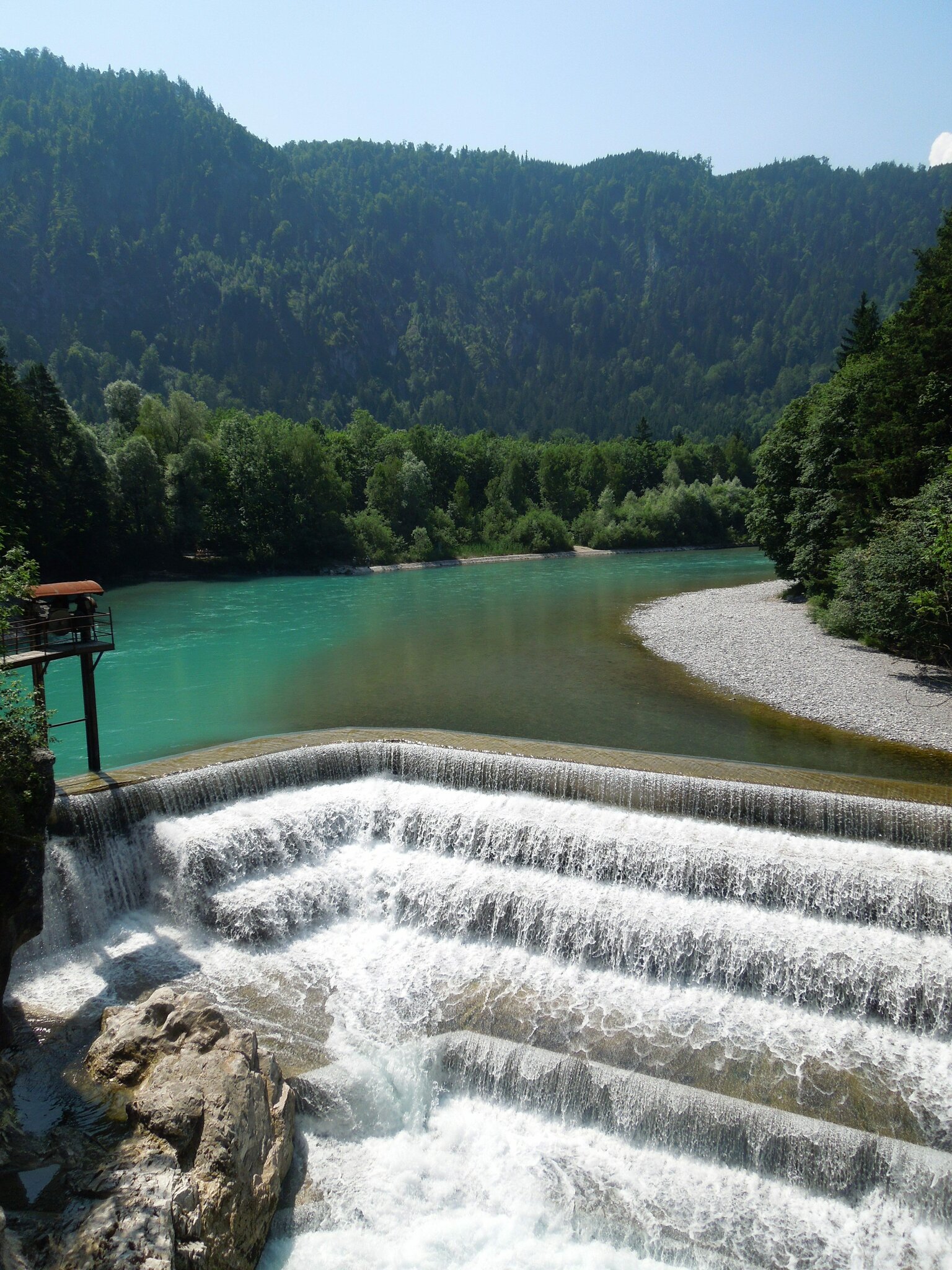 Der Lechfall bei Füssen - Füssen