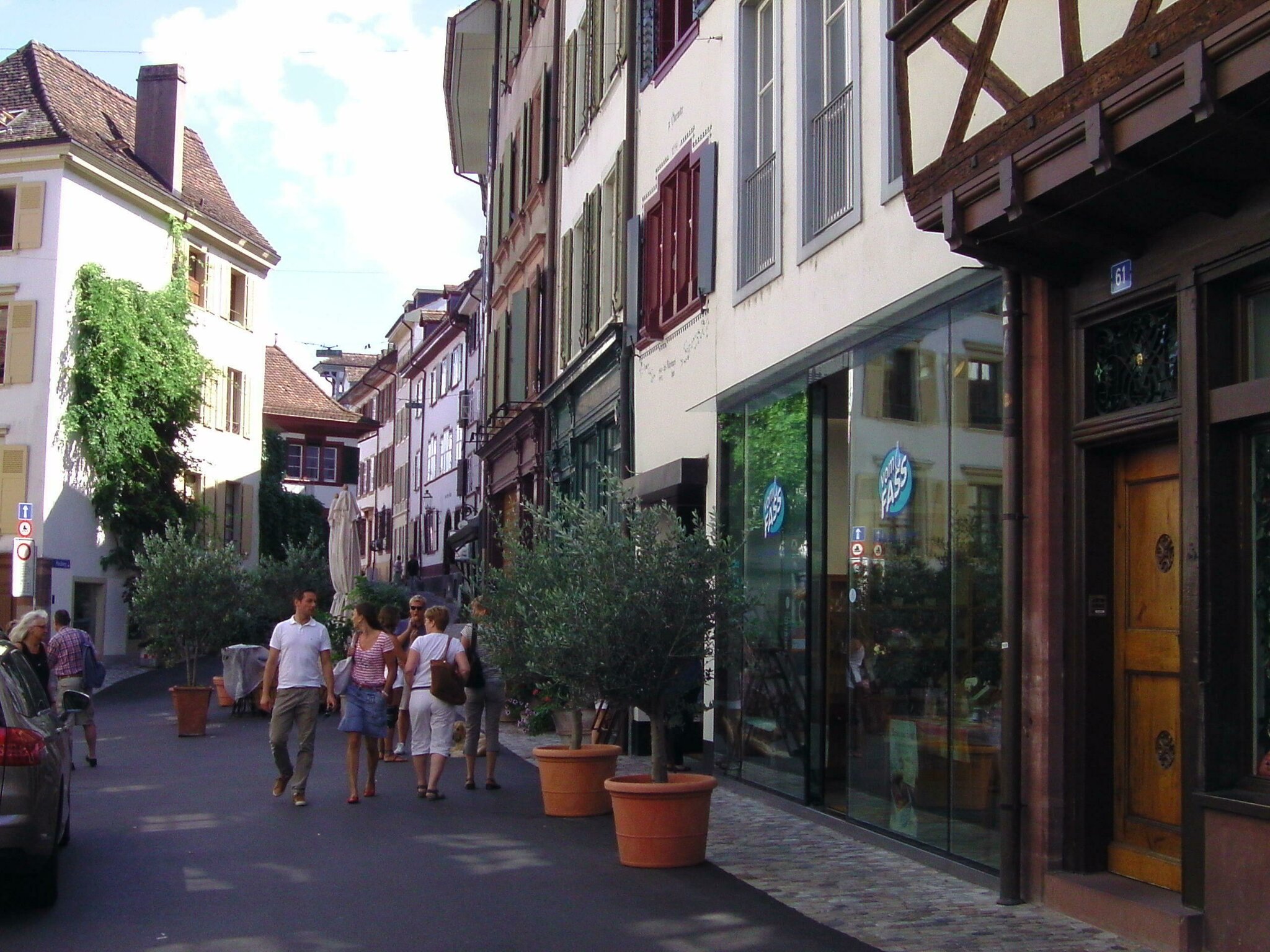 Basel - Stadt am Rhein - Rauschenberg