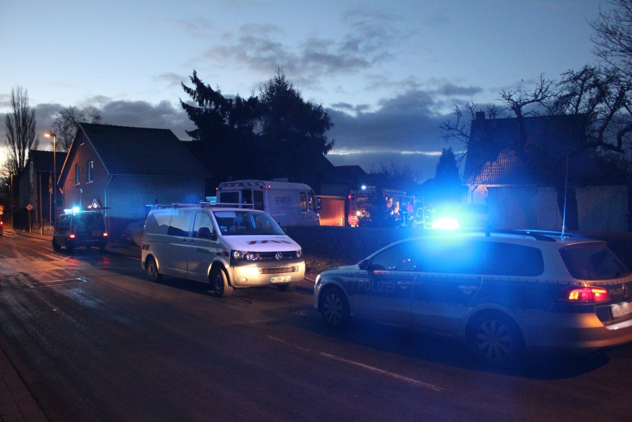 Keller brennt in Harkenbleck - Hemmingen