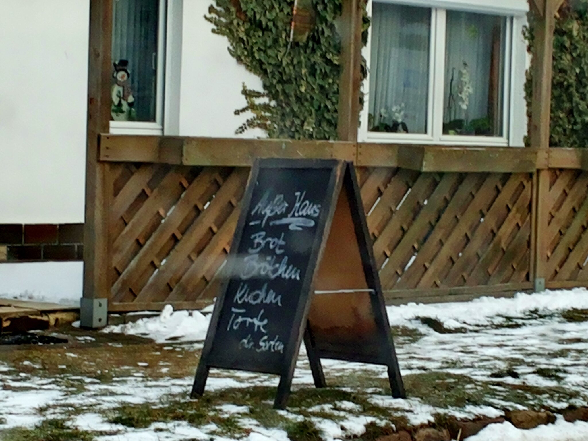 AUSSER HAUS!! - ja, wie oder was denn nun?! - Vellahn