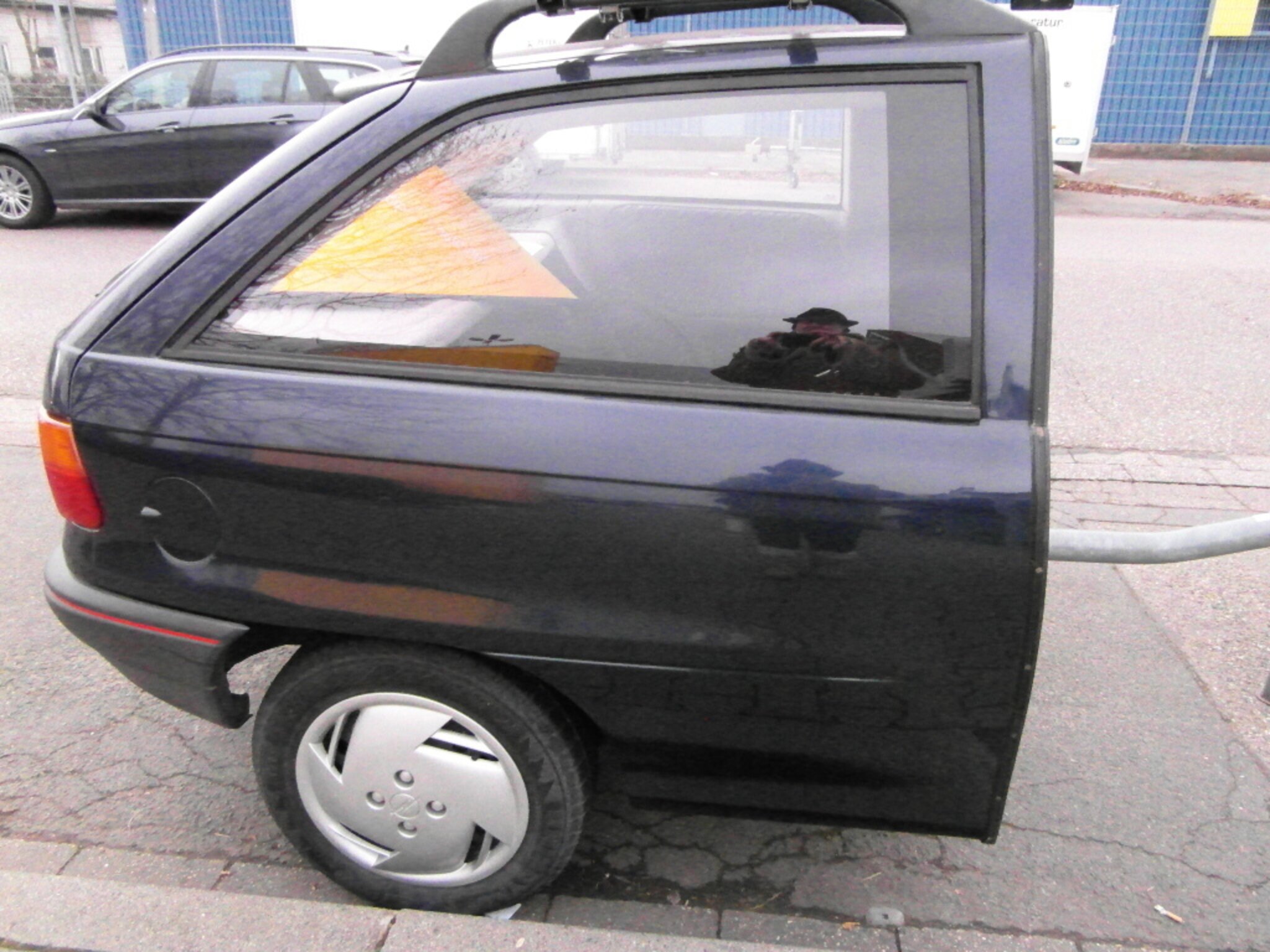 Ein halbes Auto...... - Mannheim