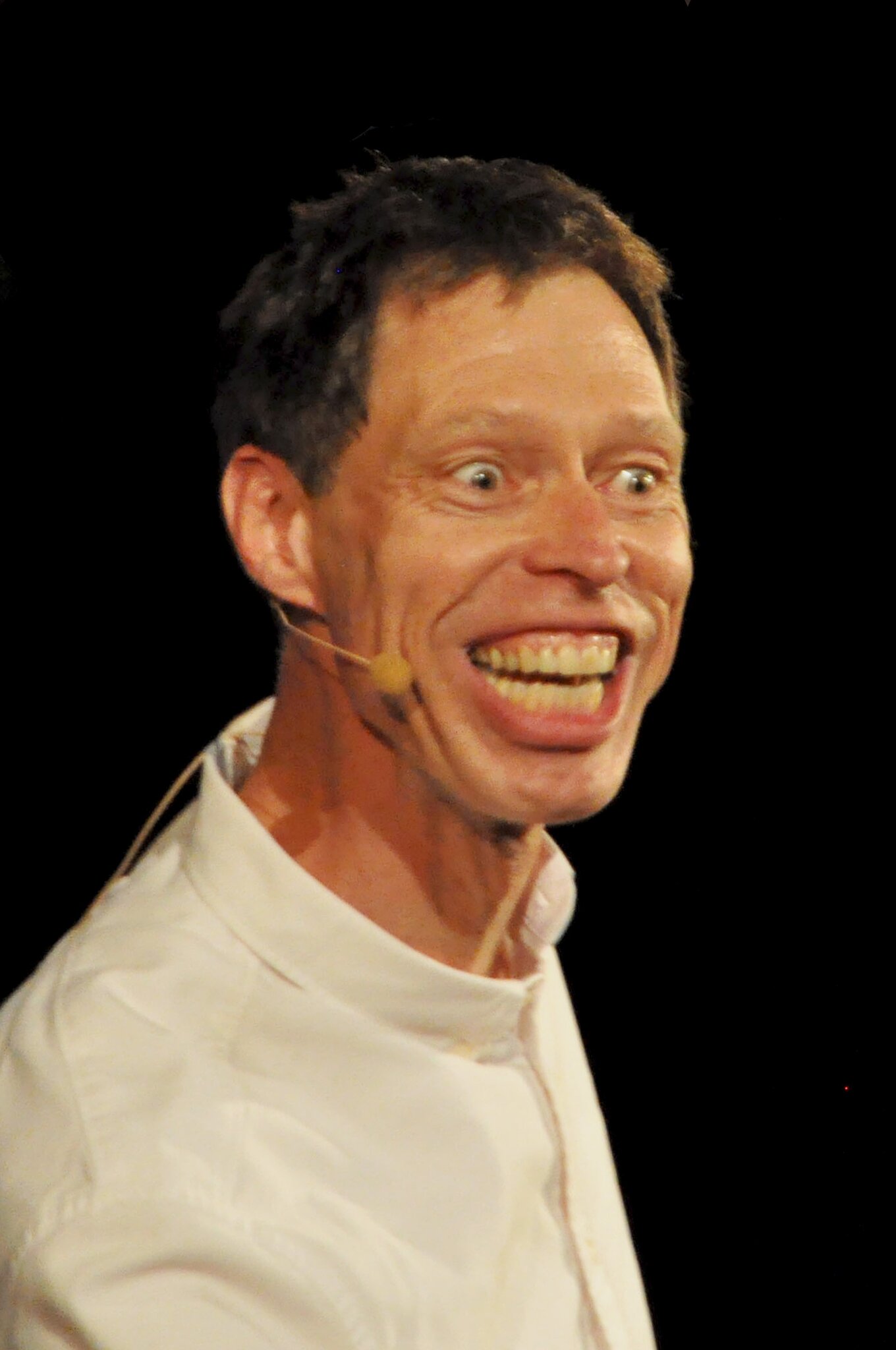 Martin Schneider alias "Maddin" am 13.3.2014 in der Ederberglandhalle ...