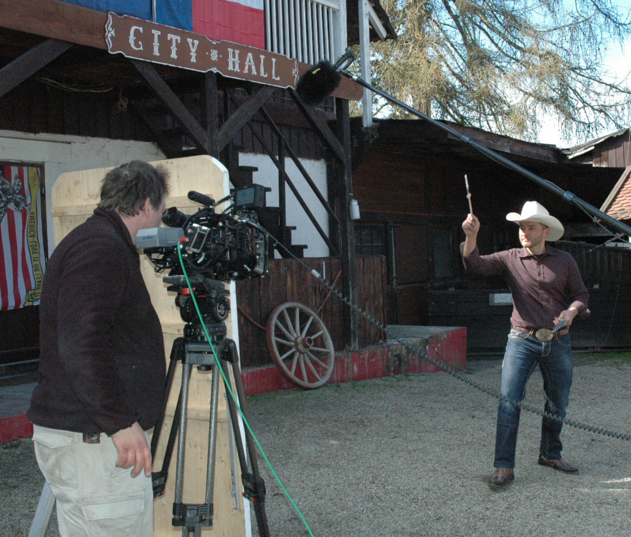 Wetten dass..? - ZDF-Filmteam dreht Vorstellungsfilm in der Dasinger ...