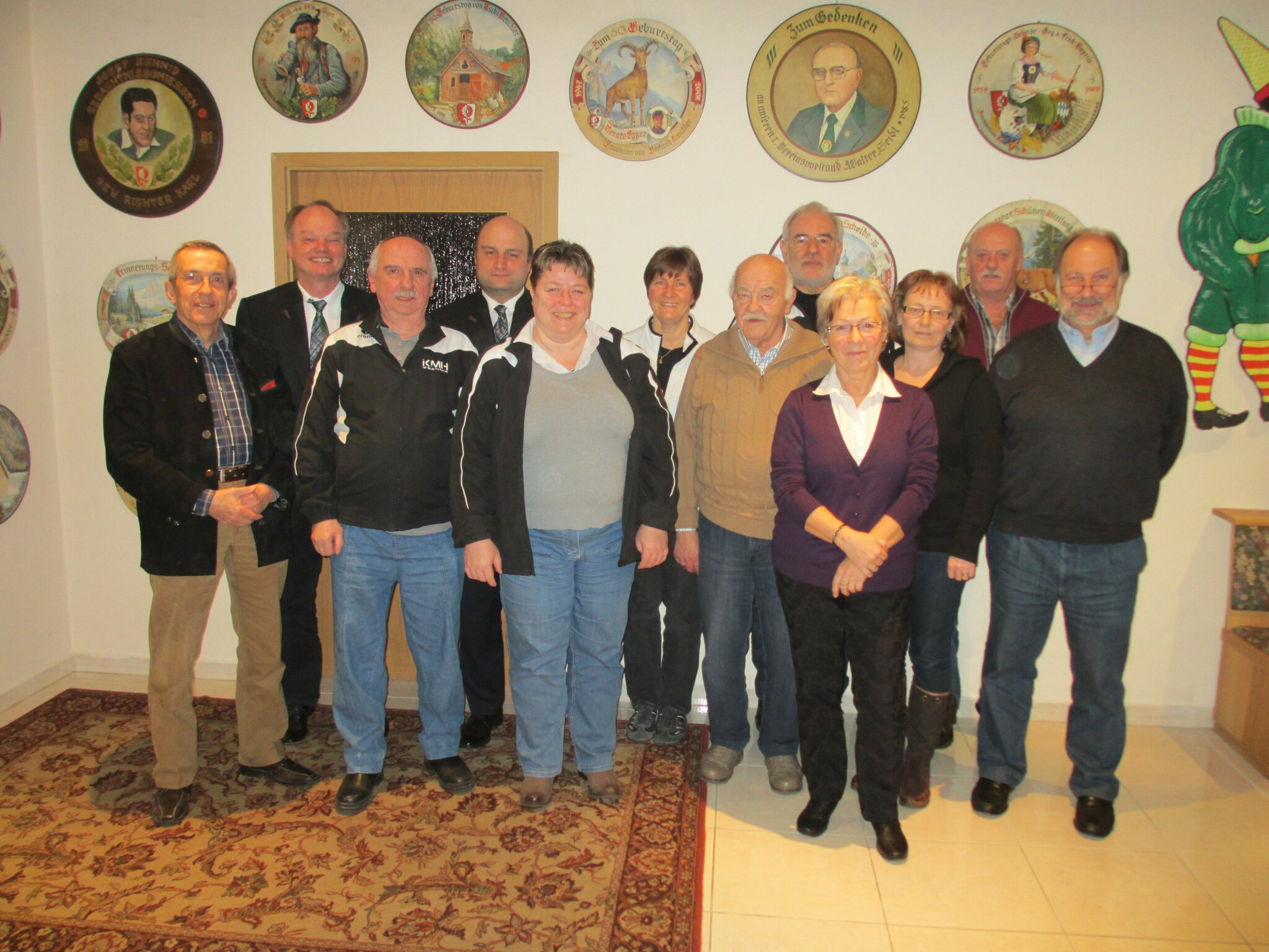 Steppacher Schützen ehren verdiente Mitglieder zur sechzigsten ...