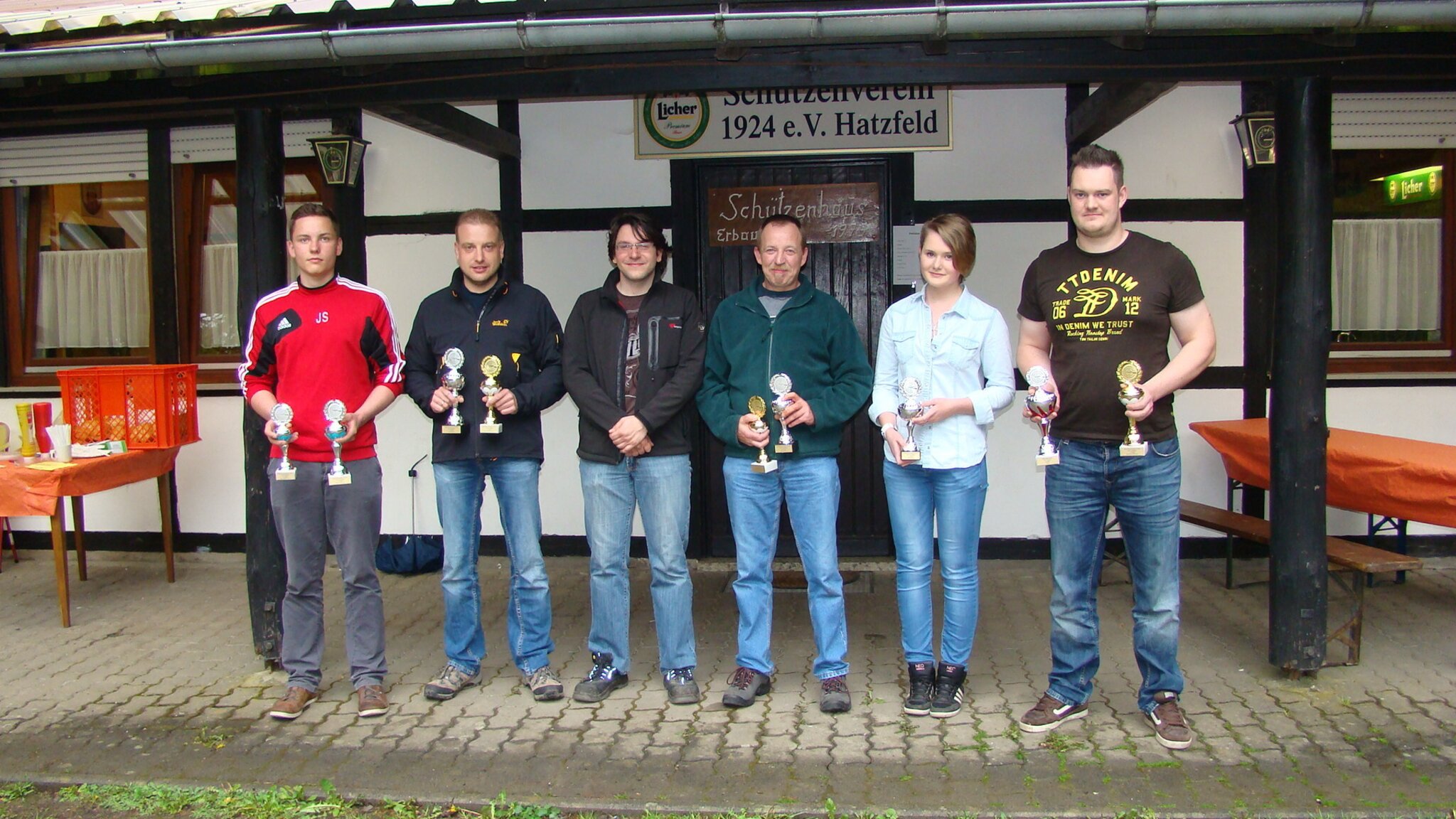 Vereinspokalschießen im Schützenhaus / Hatzfeld - Hatzfeld (Eder)