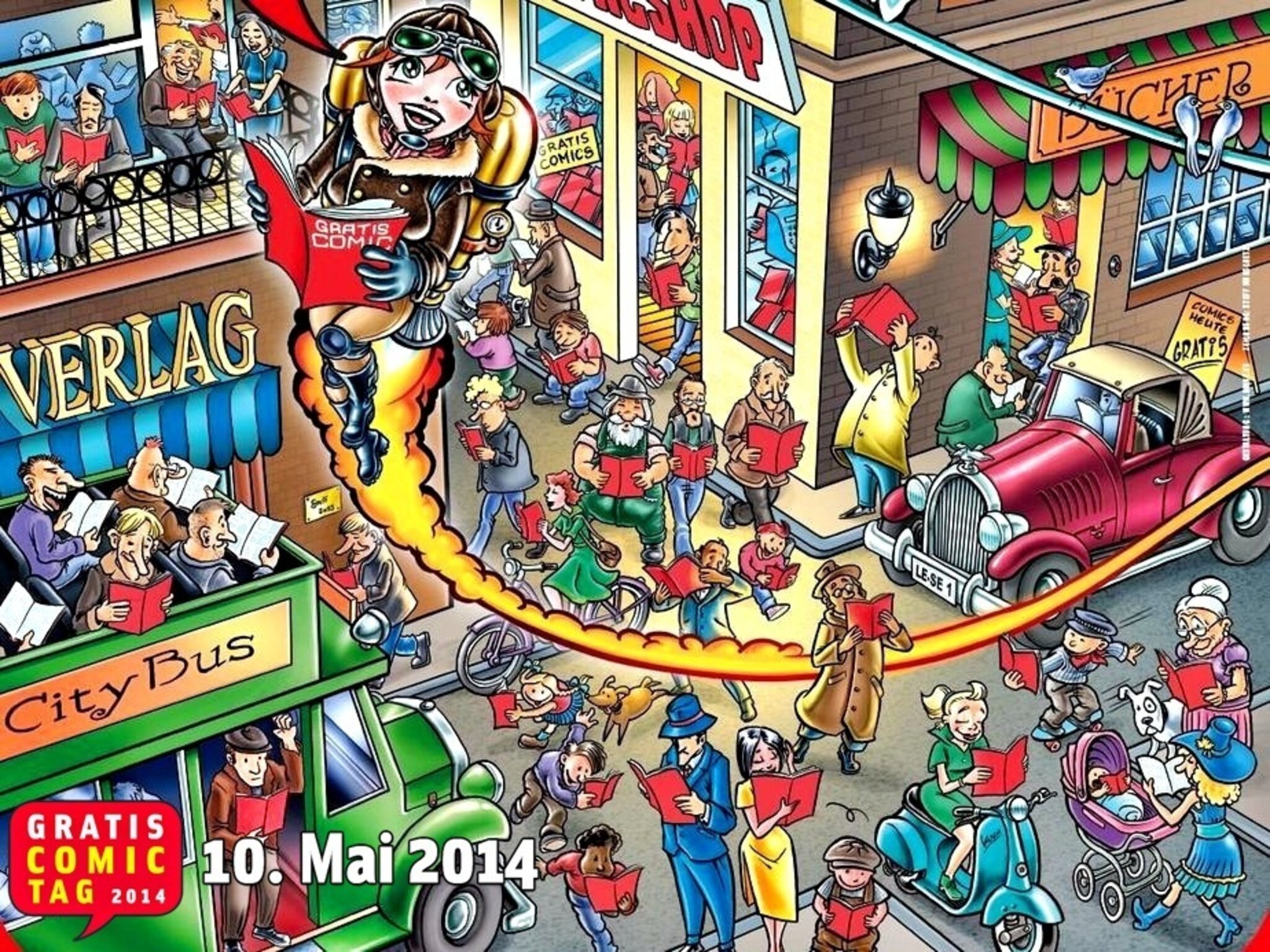 Gratis-Comic-Tag 2014 - Burgdorf