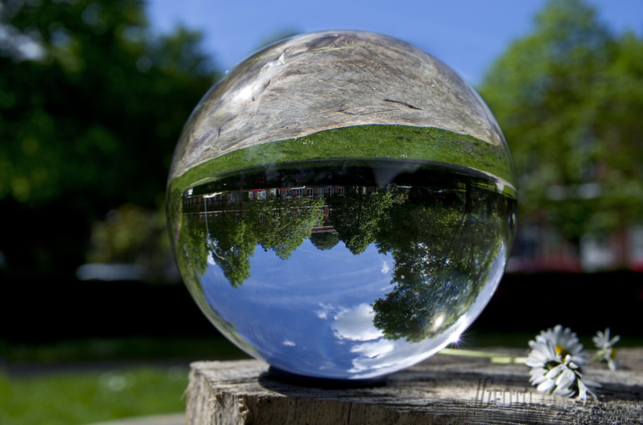 Welt in der Glasskugel - Hamburg