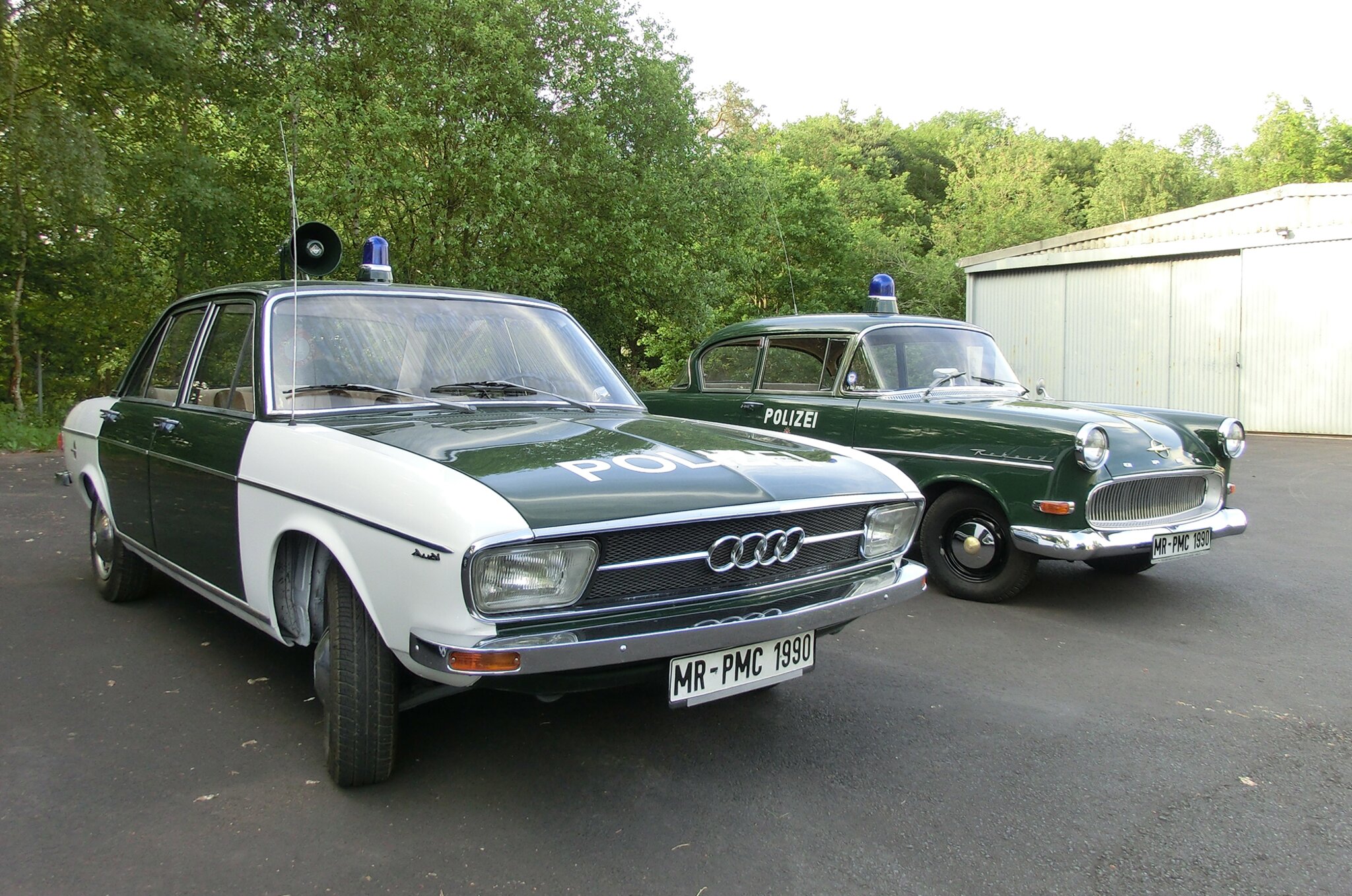 MAC-Oldtimerfahrt am 28. Juni mit Polizeioldies - Marburg
