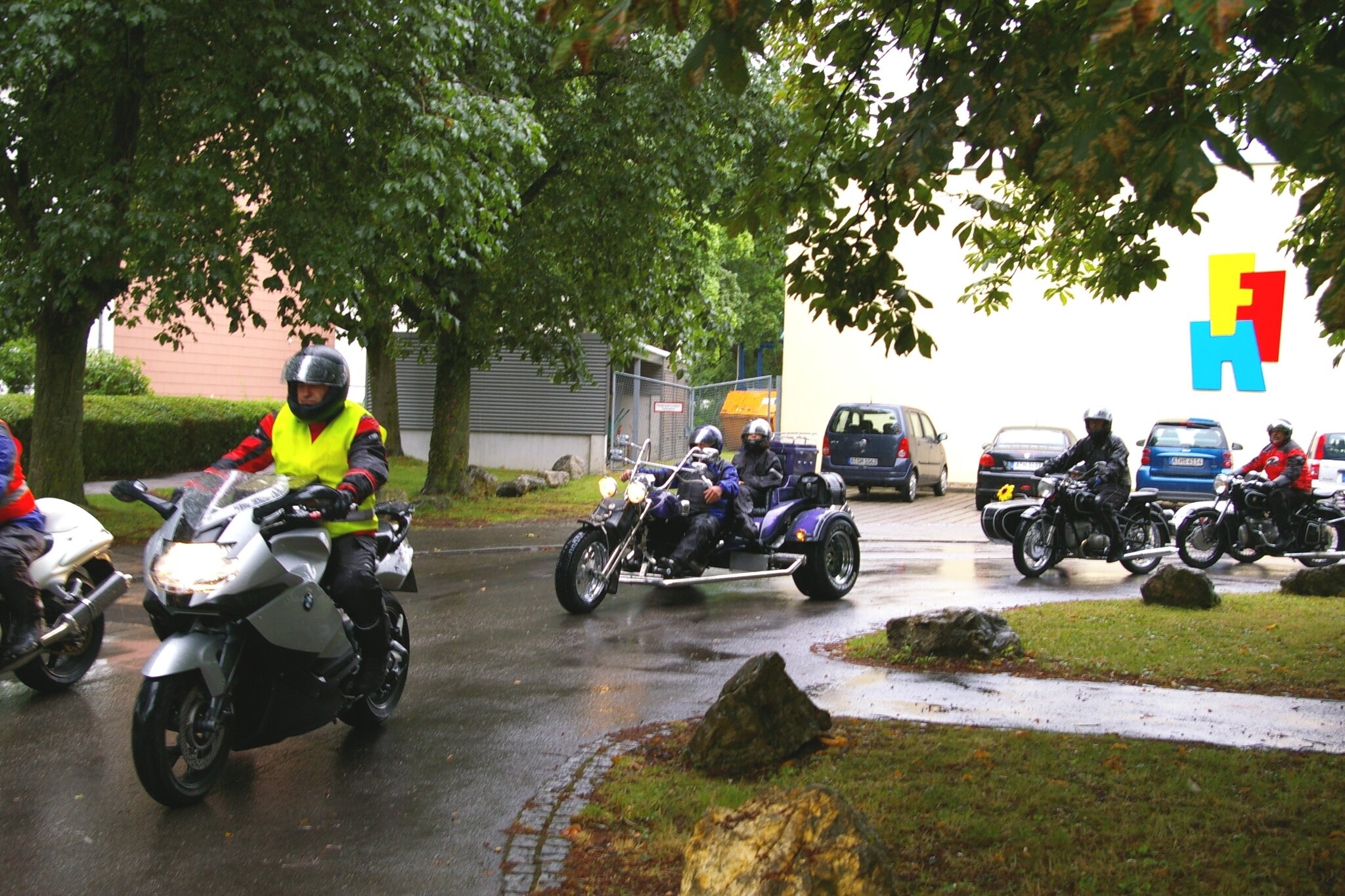 Felsenstein on the road - Auf dem Motorrad durch die Stauden - Königsbrunn