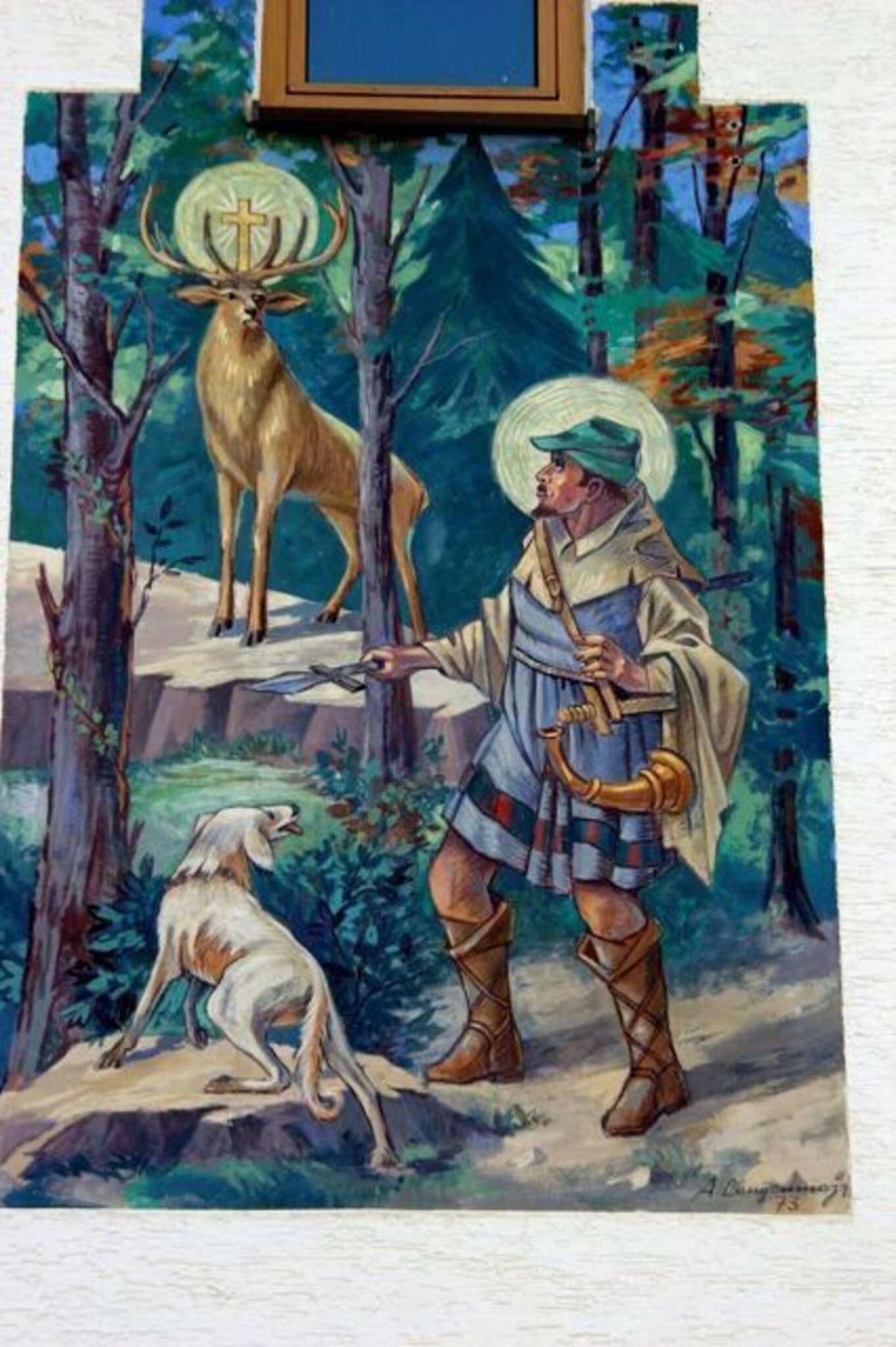 Hl. Hubertus zur Herbstzeit - Augsburg