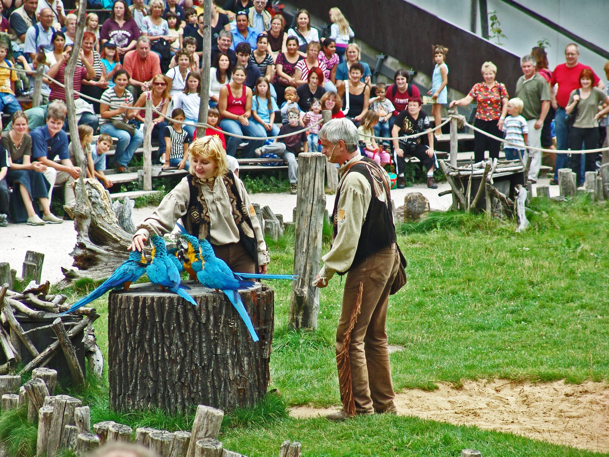 9. 2007 Show Arena Erlebnis-Zoo Hannover. - Hannover-Zoo