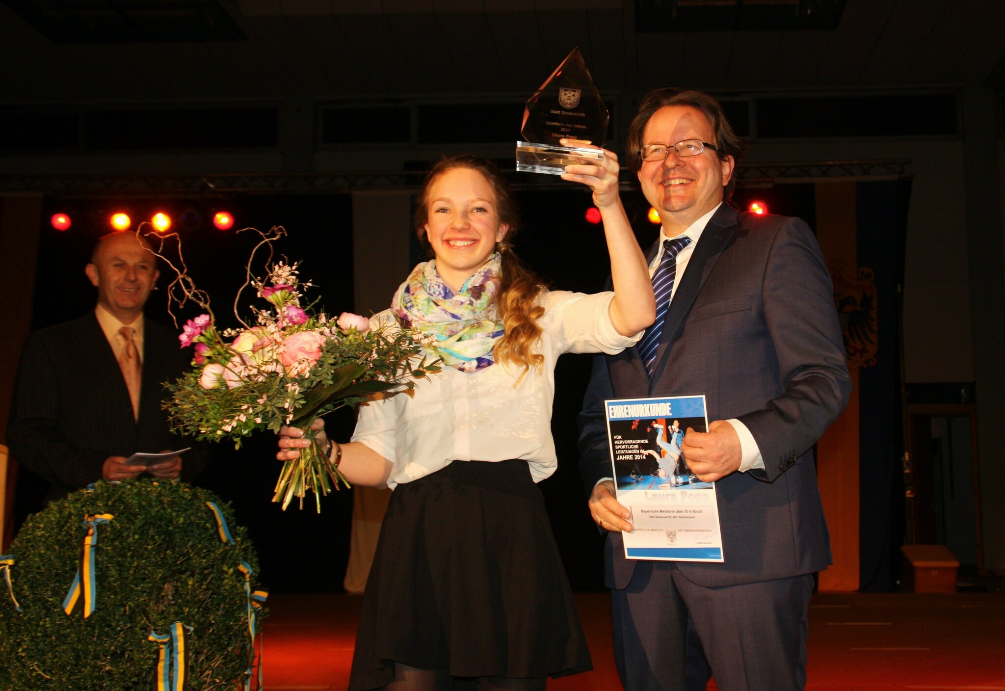 Sportlerin des Jahres 2014 ist Laura Popp (13. Donauwörther Sport-Gala ...