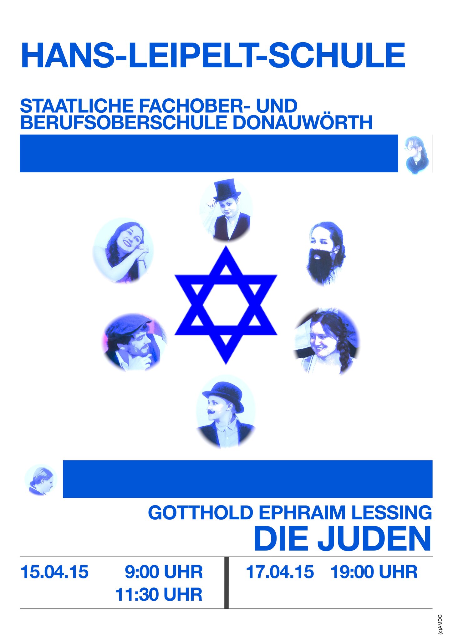 Theatergruppe der Hans-Leipelt-Schule führt die Komödie „Die Juden“ auf ...