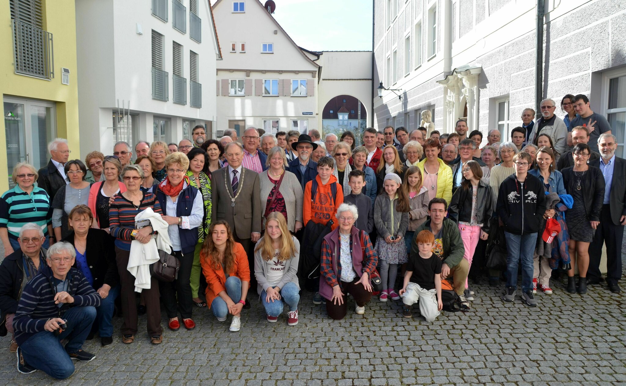 Zwischenstopp im Rathaus Zweiter Bürgermeister Anton Gollmitzer ...