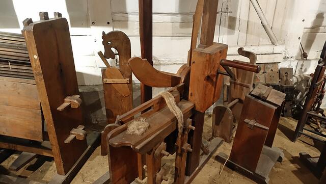 Im Heidemuseum von Walsrode: Ausstellung in der Diele des ...