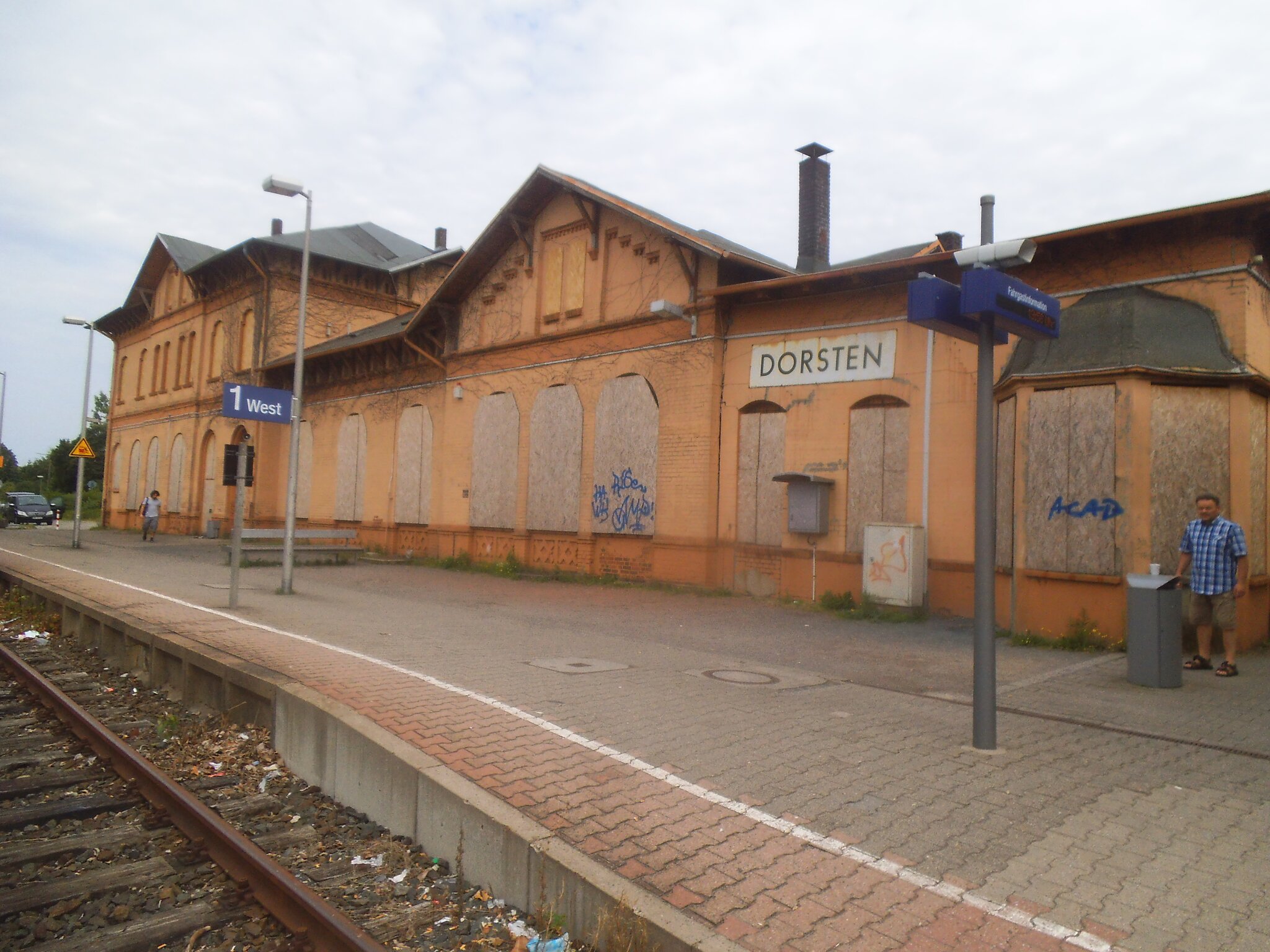 Bahnhof Dorsten - Duisburg