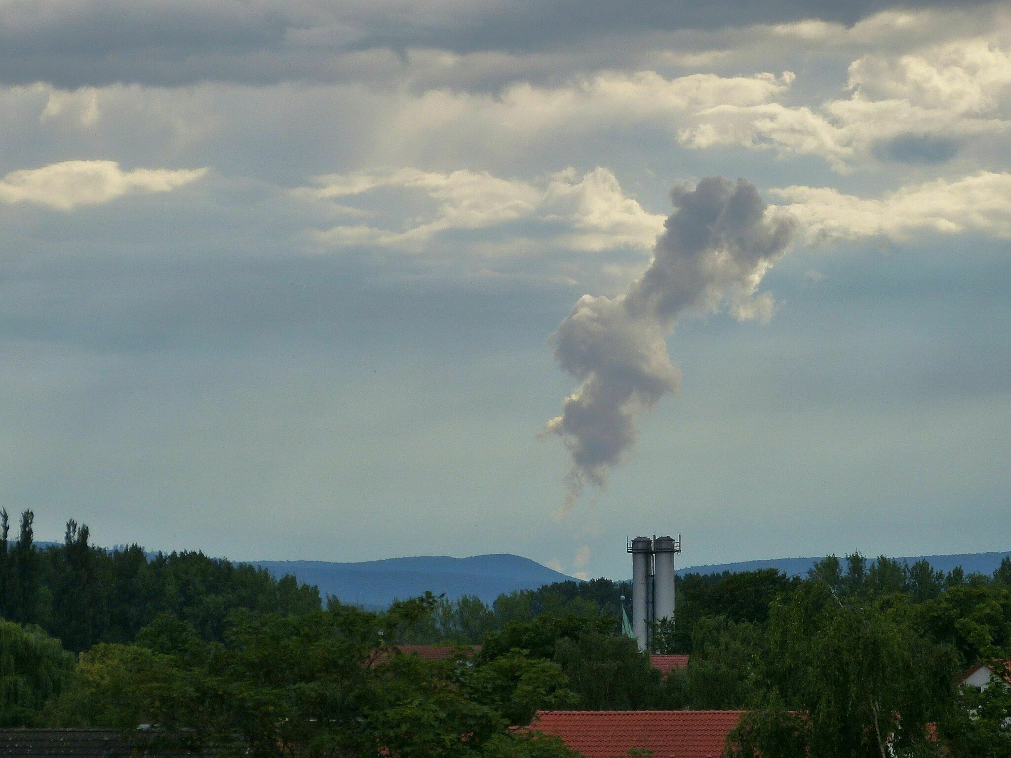 Rauchzeichen aus südwestlicher Richtung ?? - Laatzen