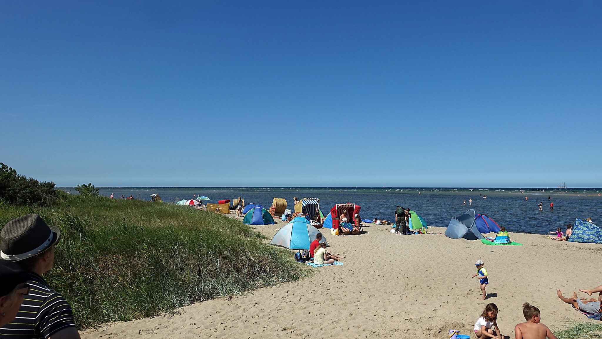 Am Strand von Gollwitz auf der Ostseeinsel Poel - Insel Poel