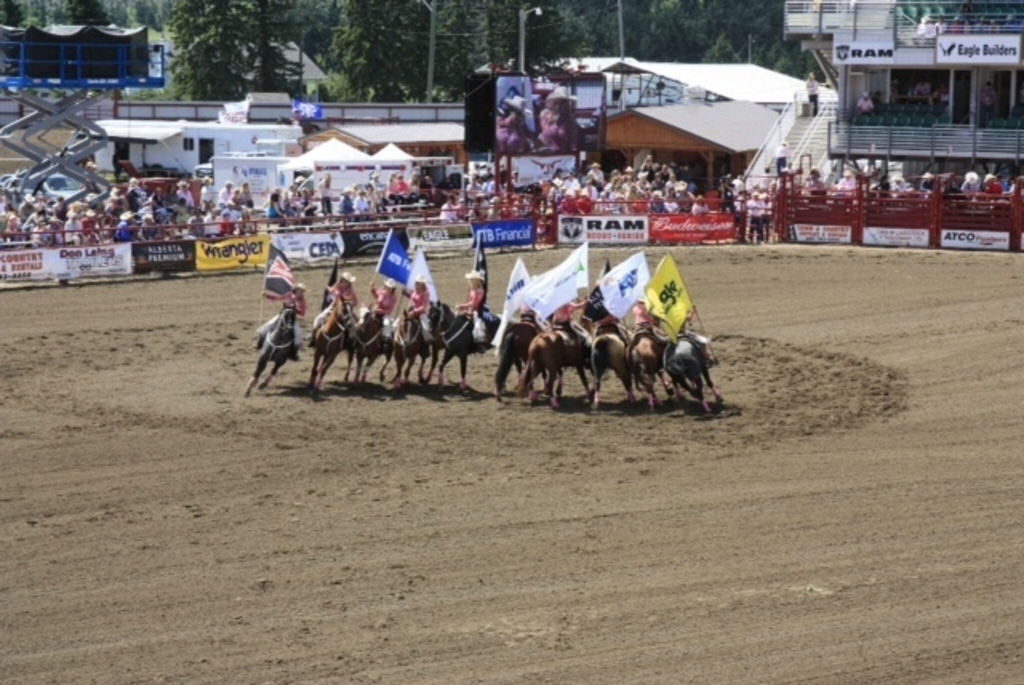 Ponoka Rodeo - Peine