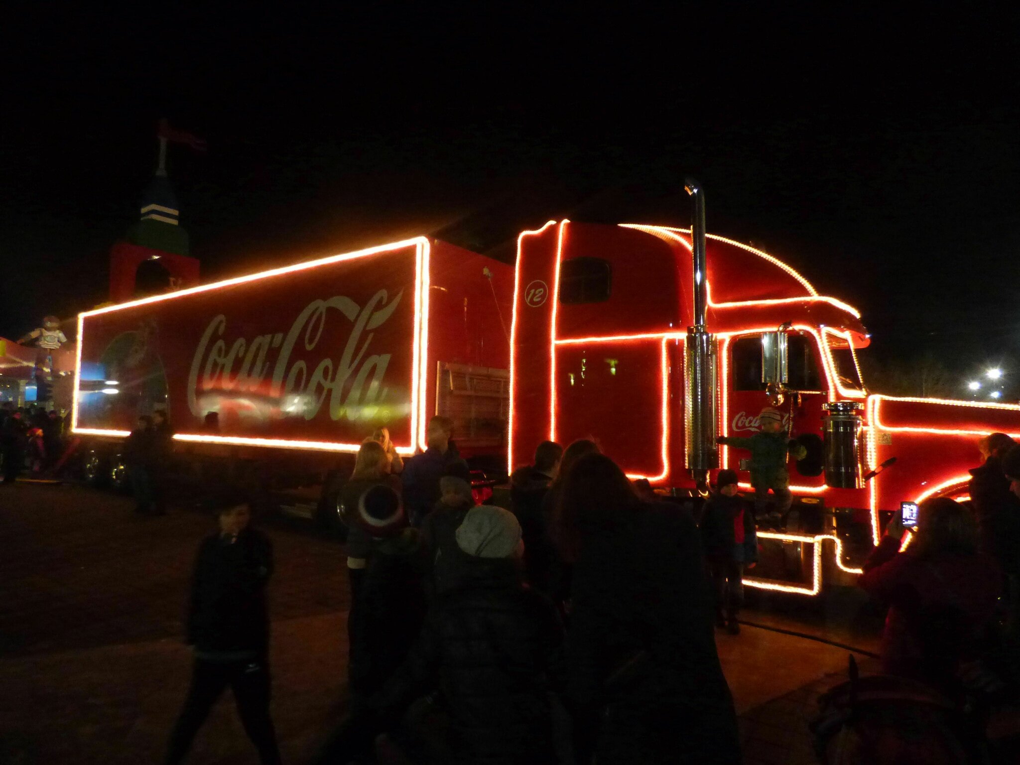 Coca Cola Truck macht im Legoland Station-Viele Besucher und tolle ...
