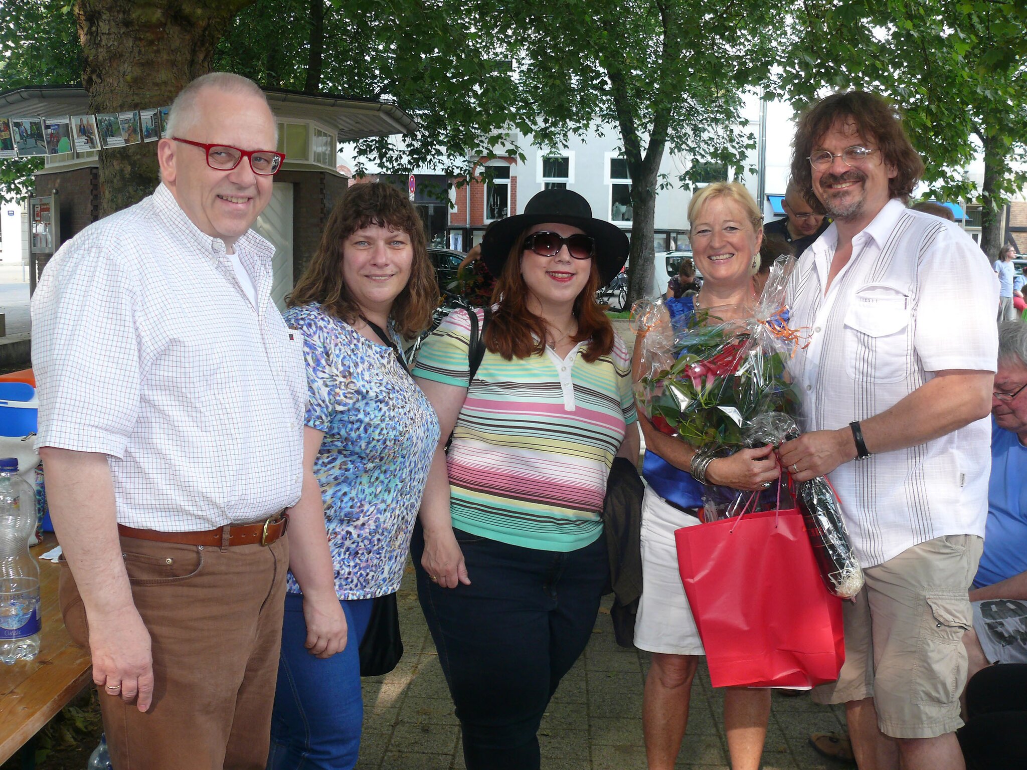Eva Maria Hartmann und Björn Johnsen verabschiedeten sich aus dem ...