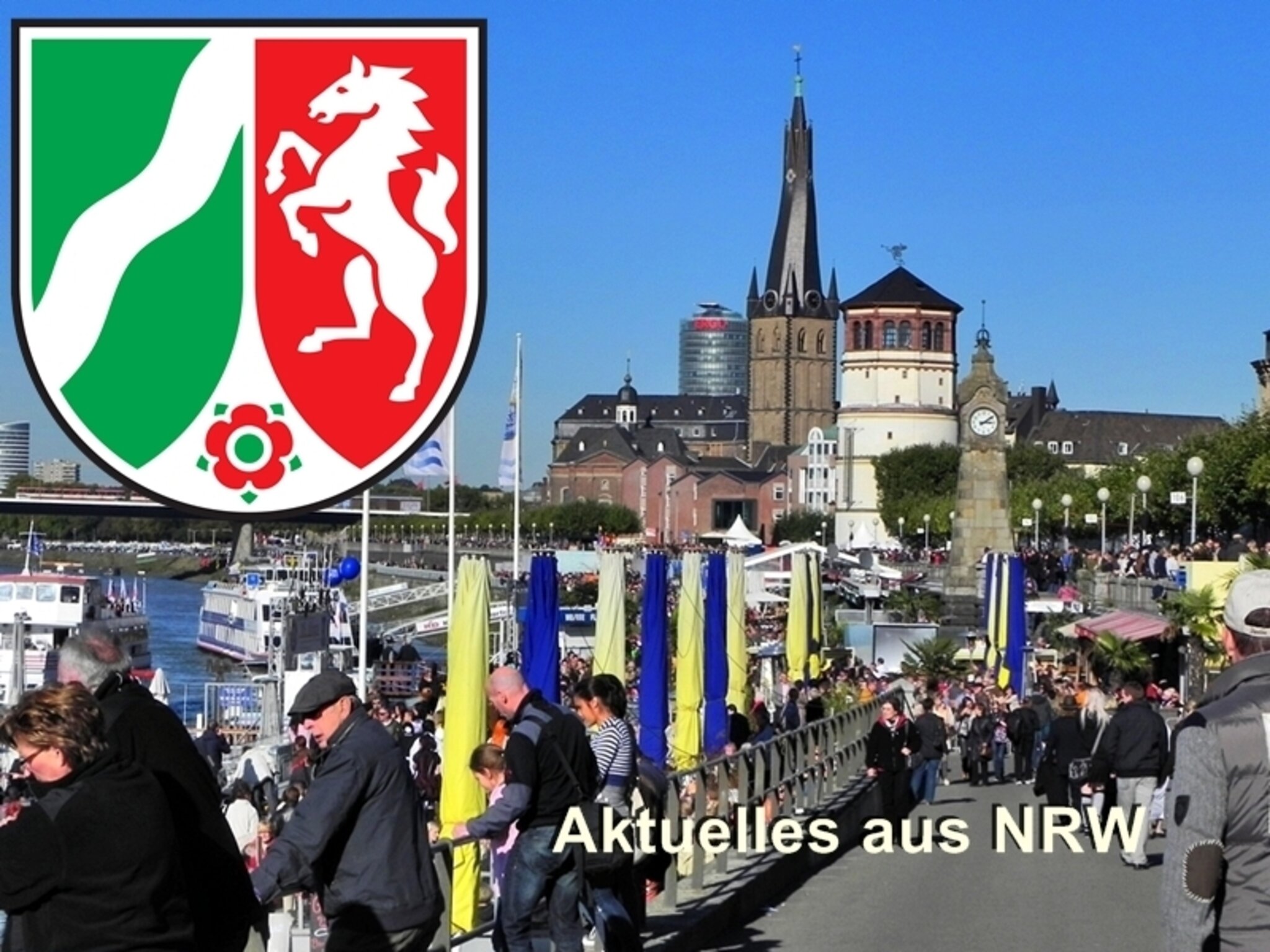 Große Feier zum NRW-Tag in Düsseldorf - Solingen