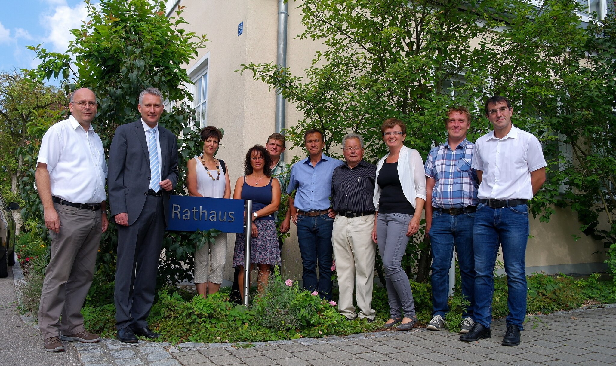 Sommerlicher Politik-Besuch - Ehingen