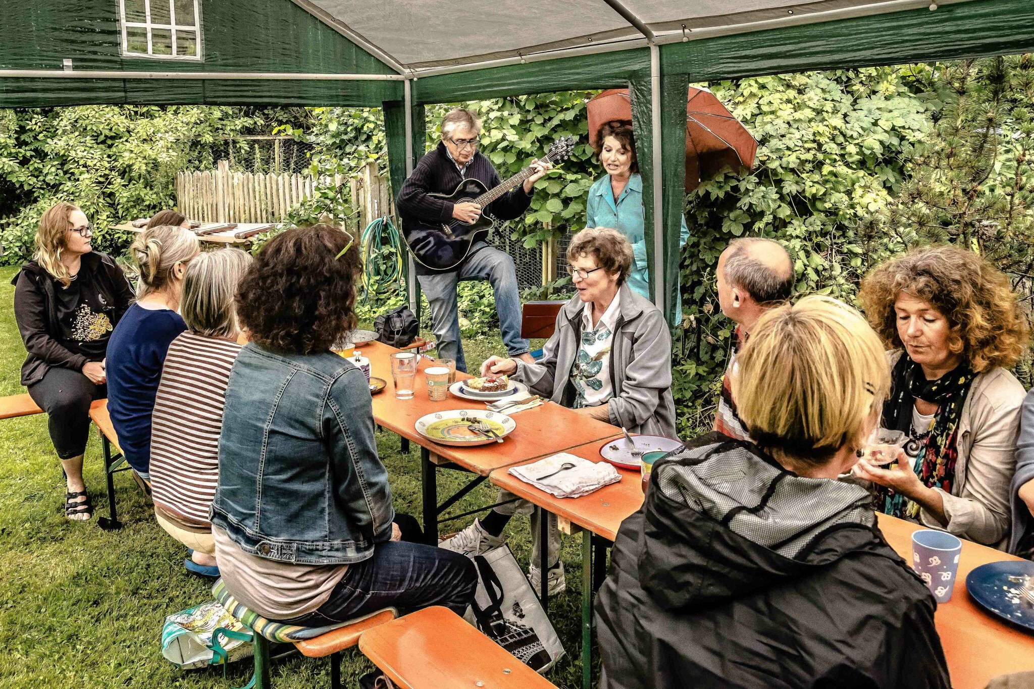 LETS-Teilnehmer trotzen dem Regen - Vilgertshofen