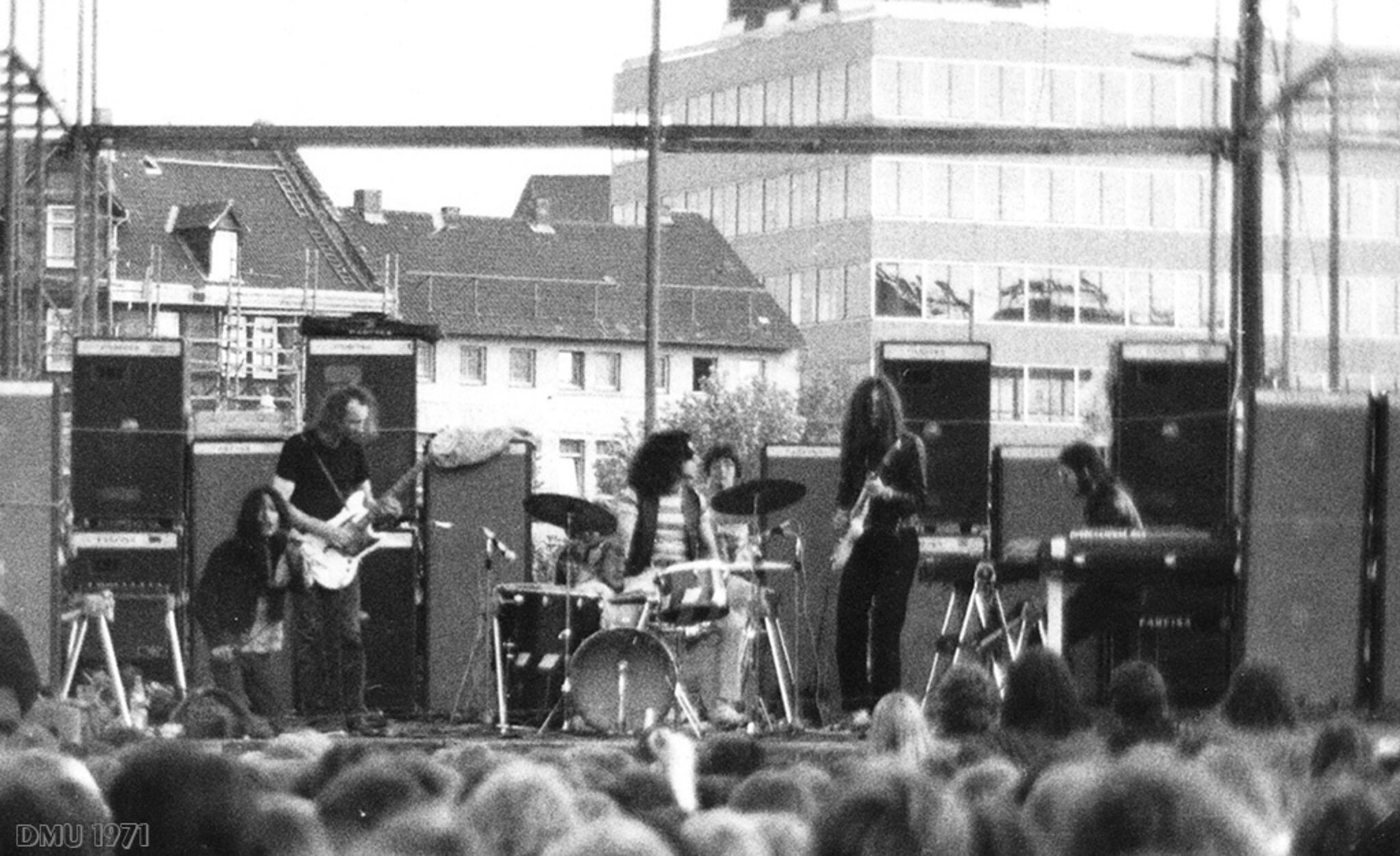 Psychedelic-Rock-Gruppe Can 1971 in Braunschweig - Burgdorf