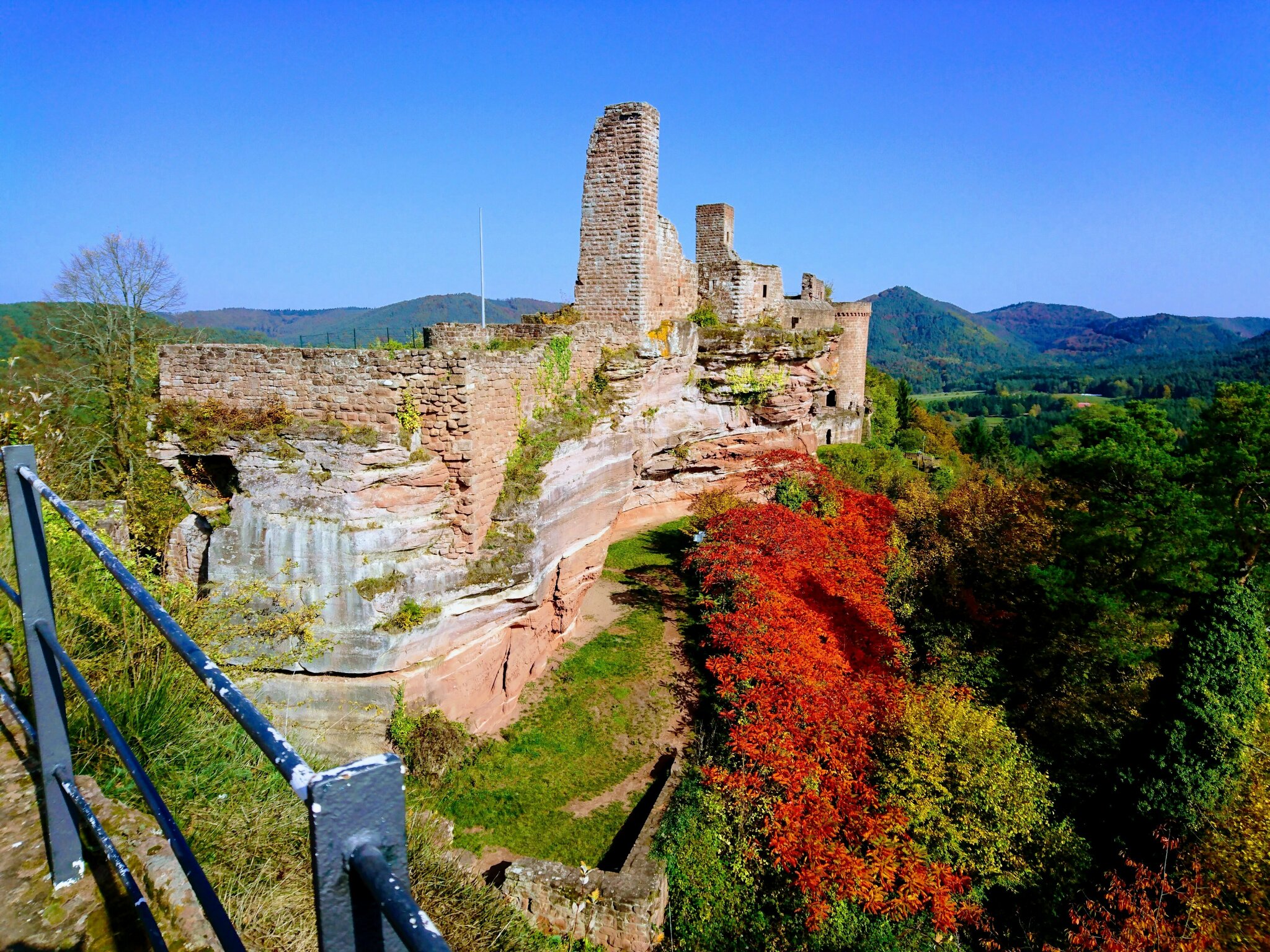 Mein Oktober 2017: Wanderurlaub im Dahner Felsenland (Südwestpfalz) - Dahn