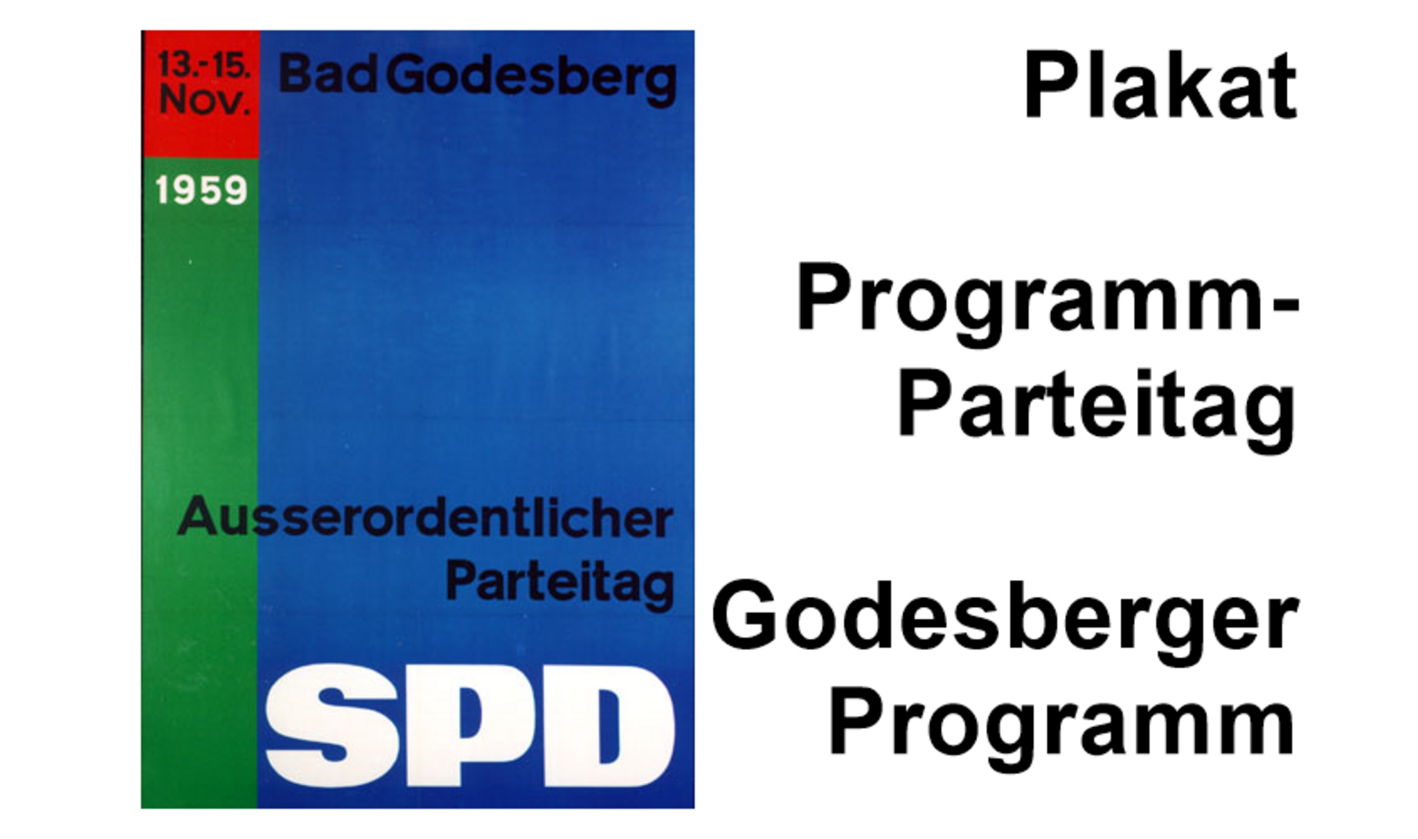 SPD: Das Godesberger Programm - Marburg