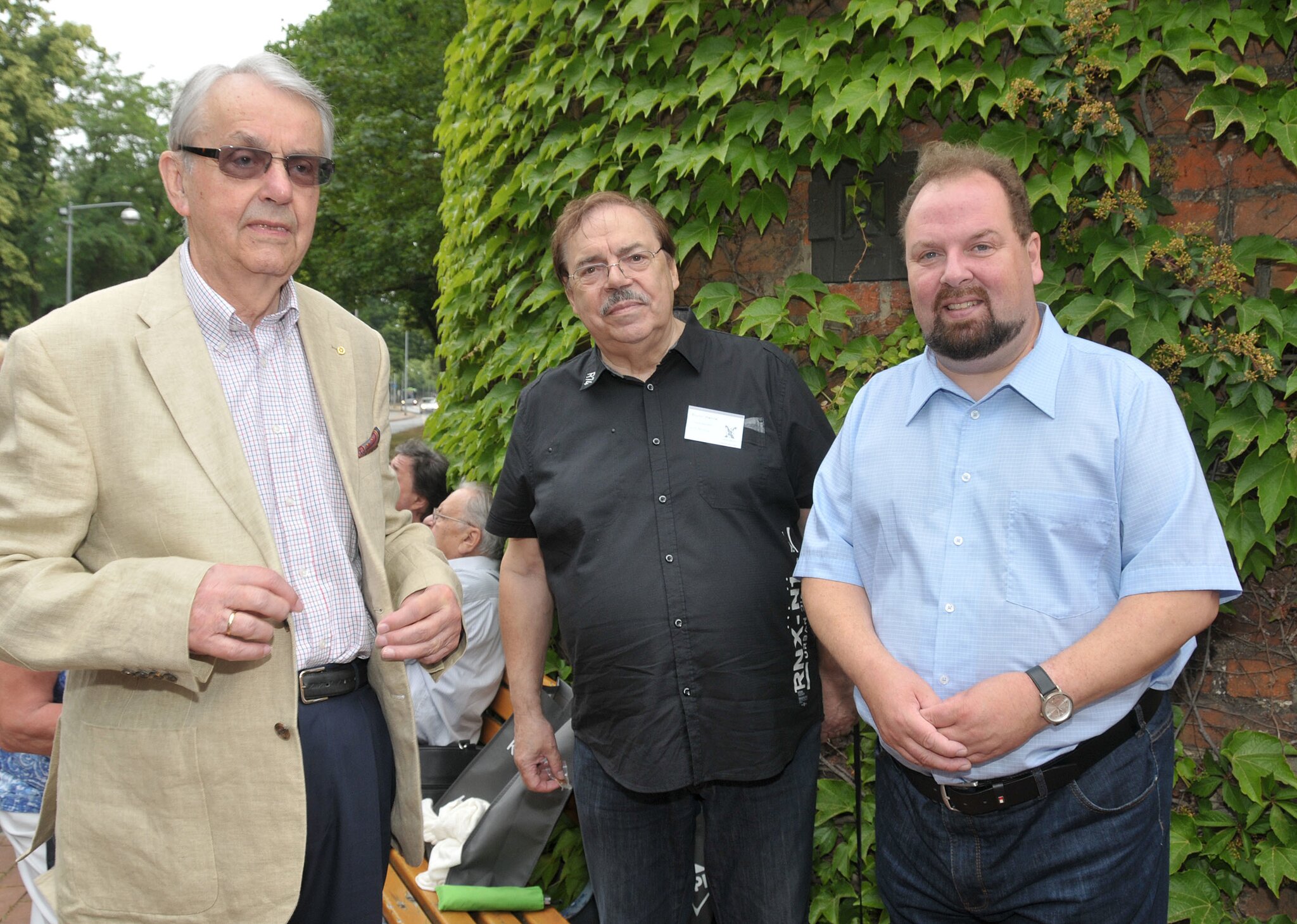 Der Cord-Borgentrick-Stein für Klaus Mlynek wurde am Döhrener Turm ...