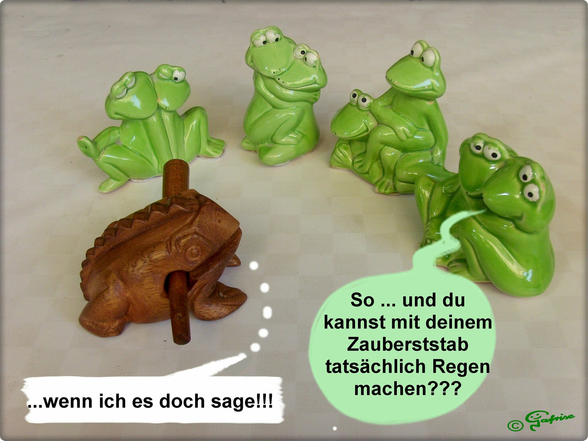 Der Regenmacher-Frosch... ;-) - Langenhagen