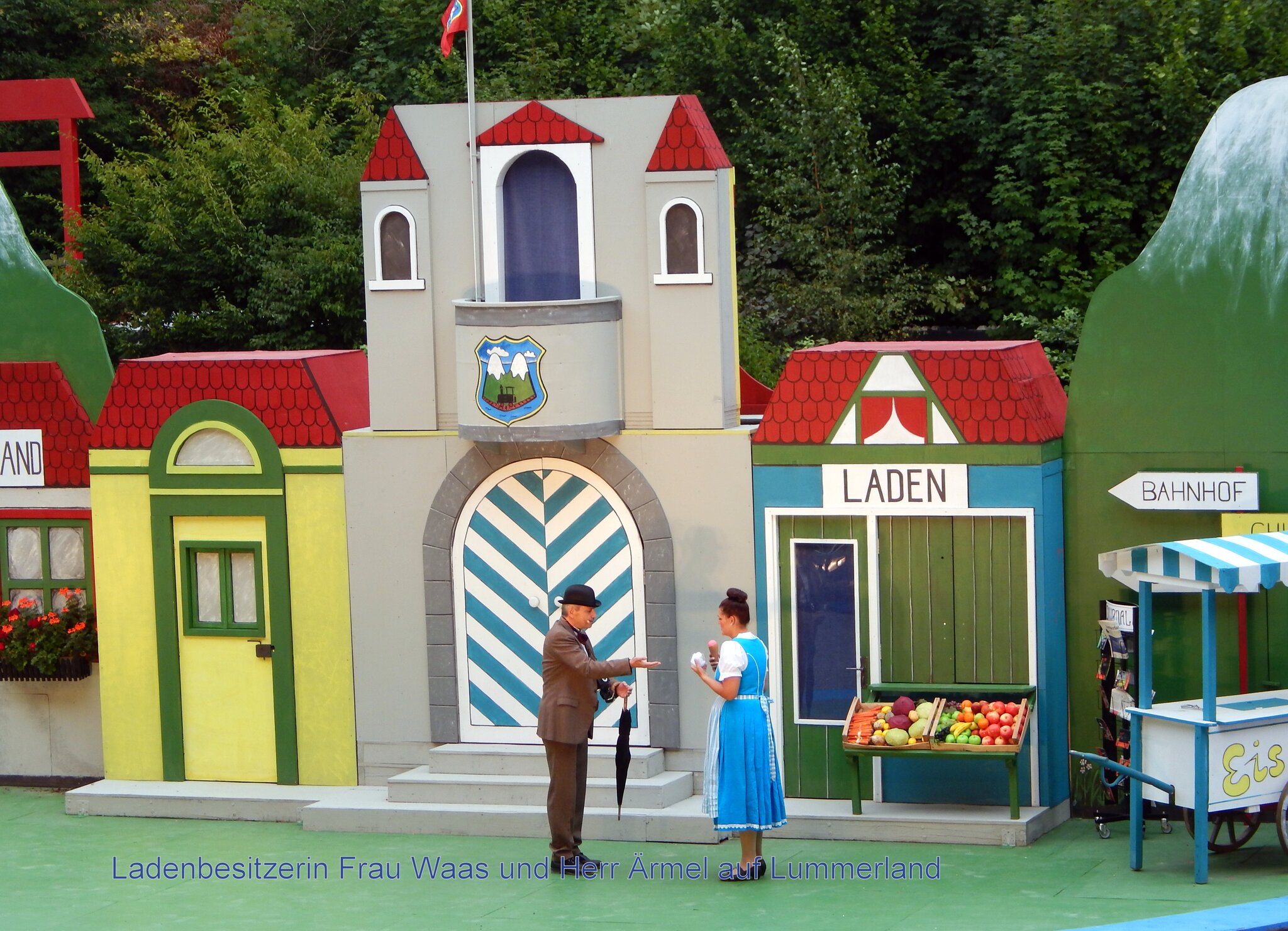 ein beliebtes Ausflugsziel, die Freilichtbühne Altusried - Altusried