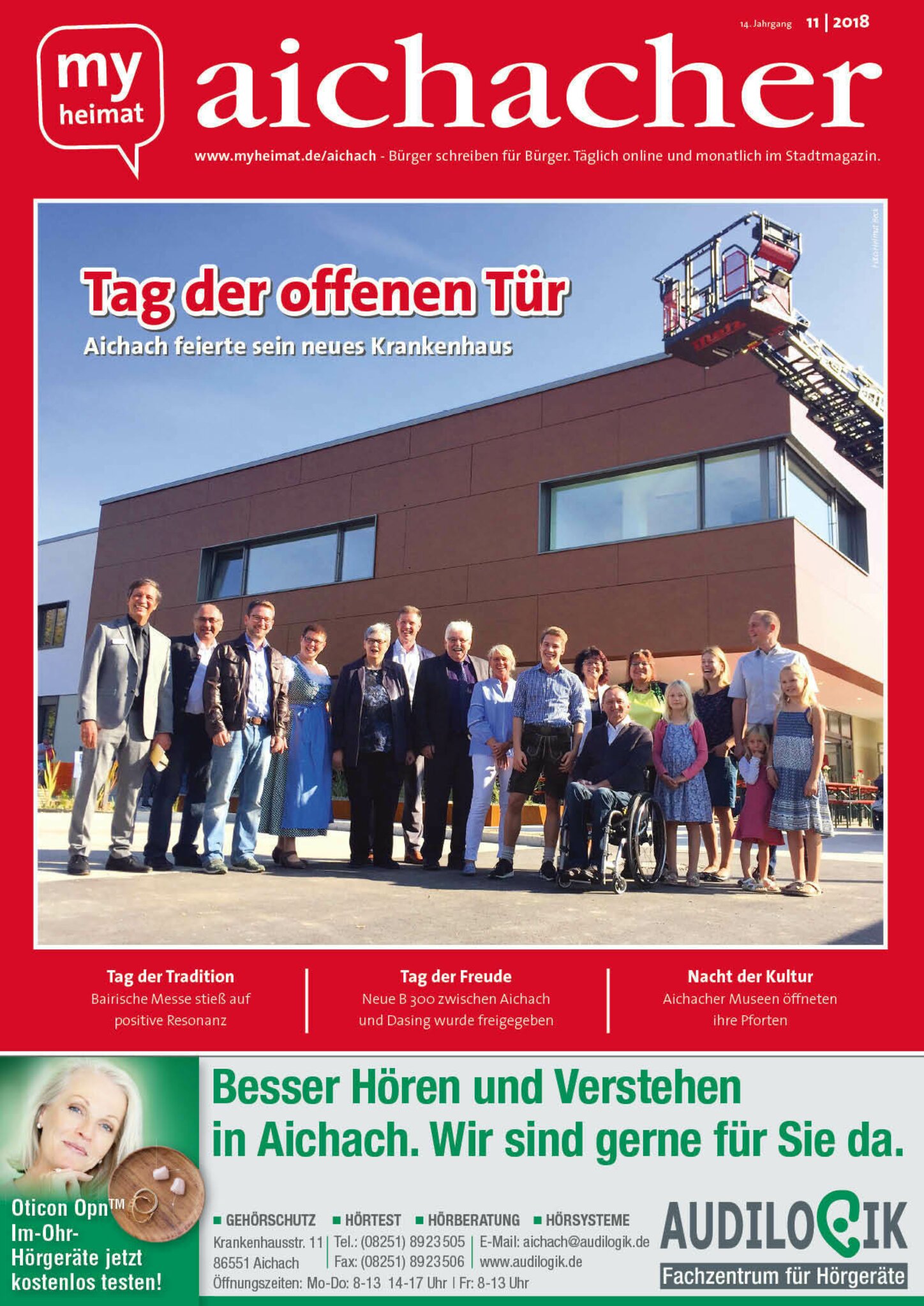 Jetzt neu! Den „aichacher“ 11/2018 hier als E-Paper lesen - Aichach