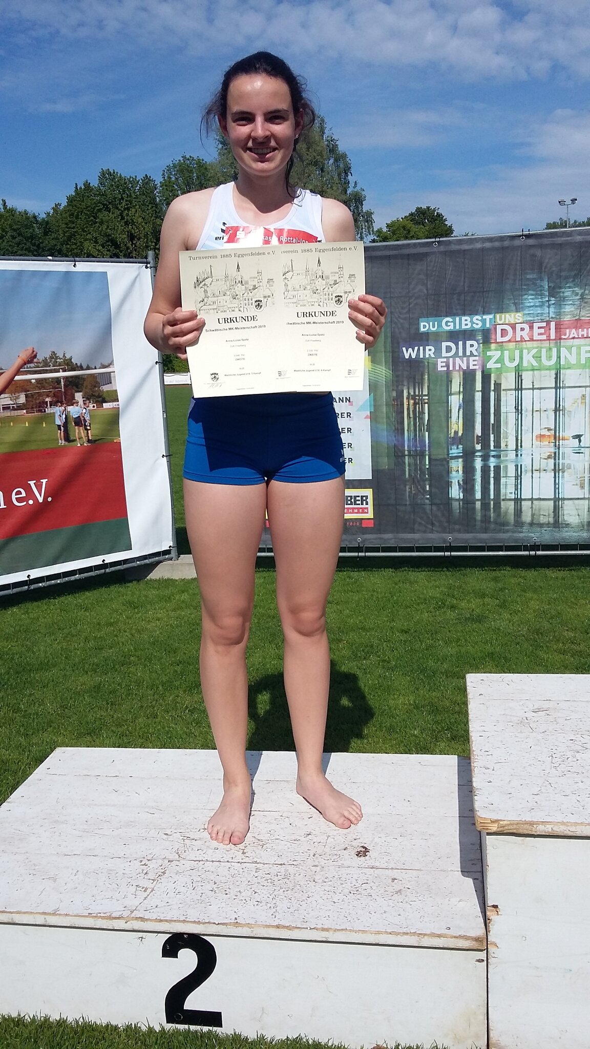 Anna-Luisa Spatz stark im Mehrkampf - Friedberg