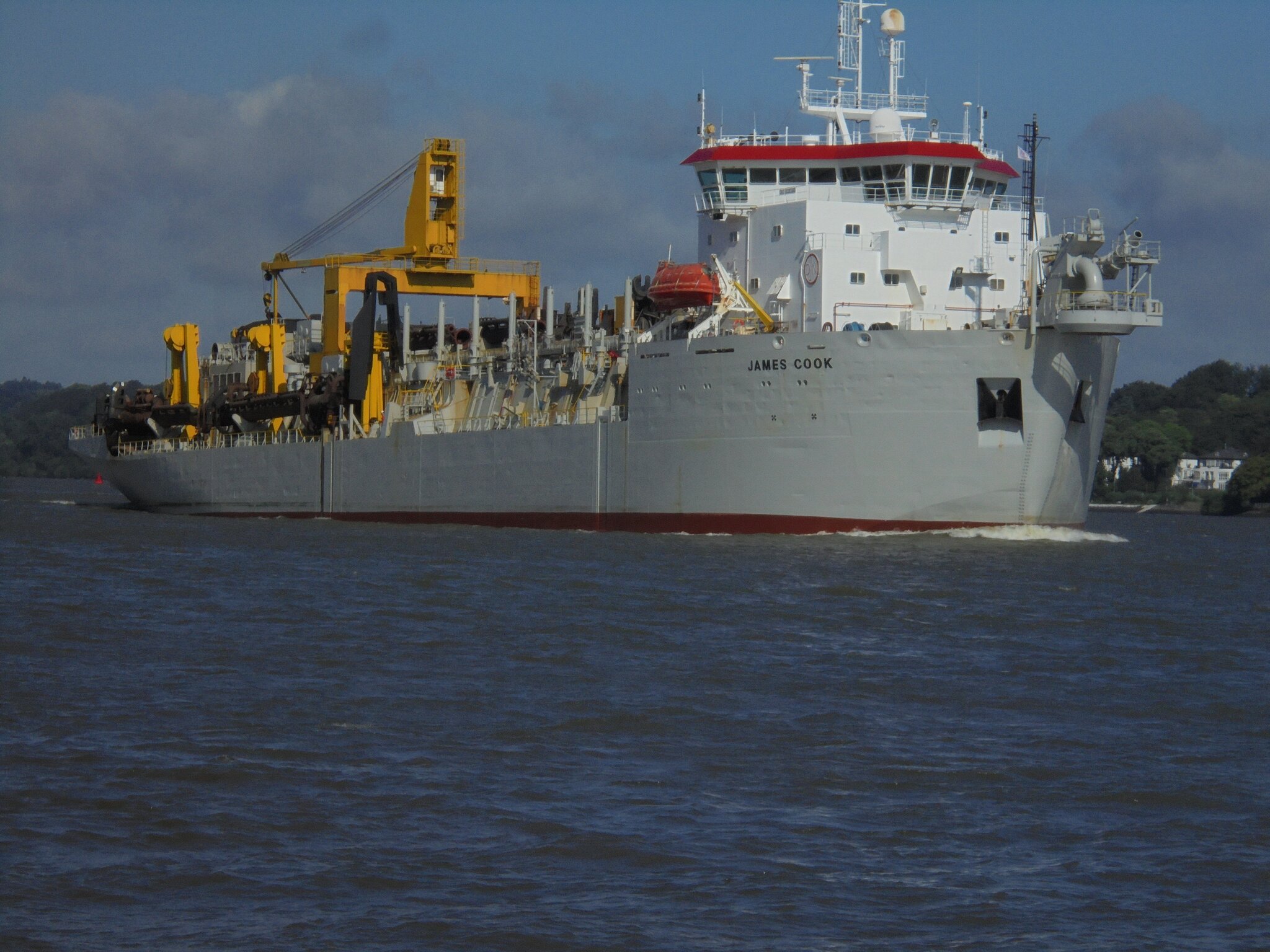 Saugbagger James Cook! - Hamburg