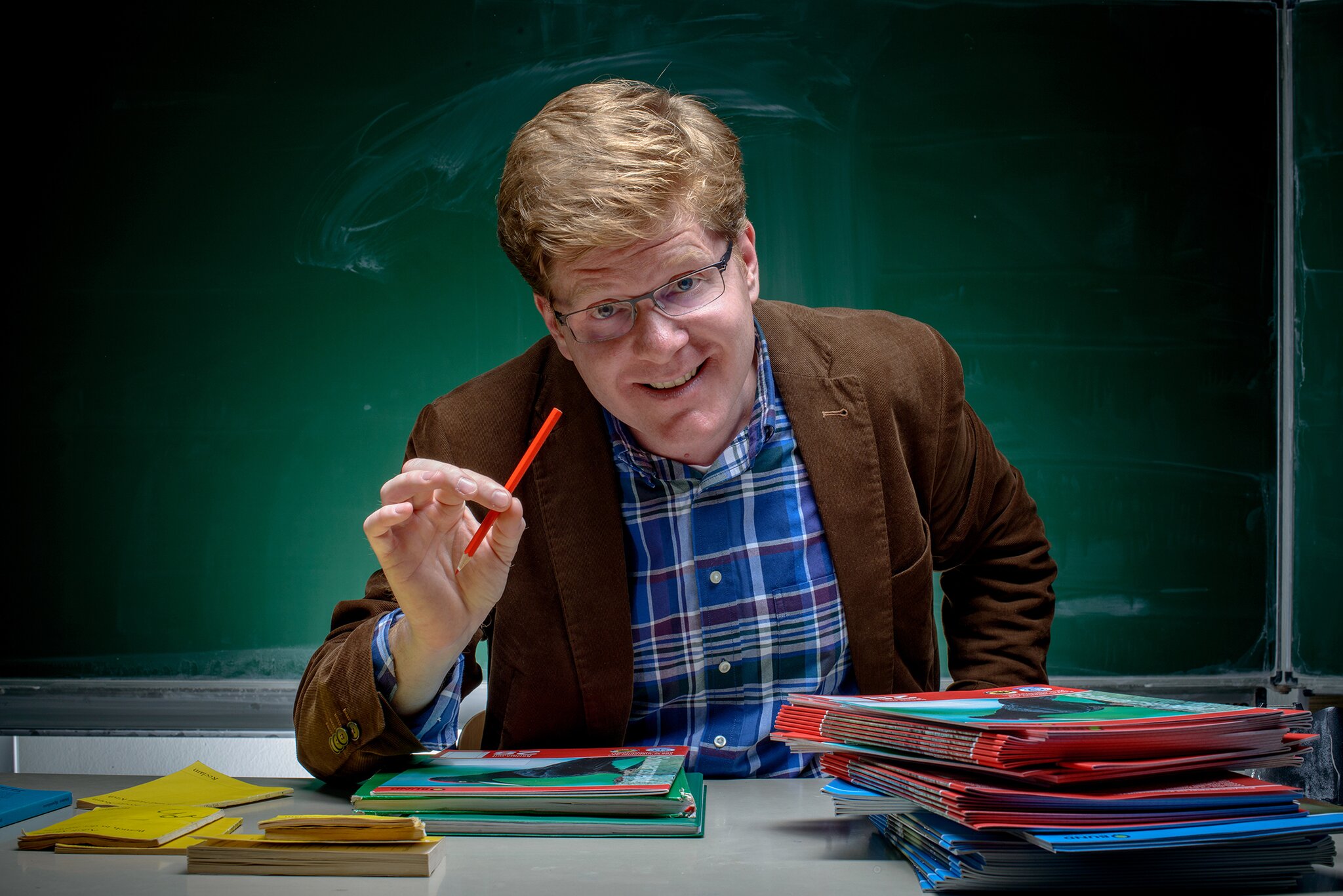 Herr Schröder „World of Lehrkraft“-Live im Edwin-Scharff Haus in Neu ...