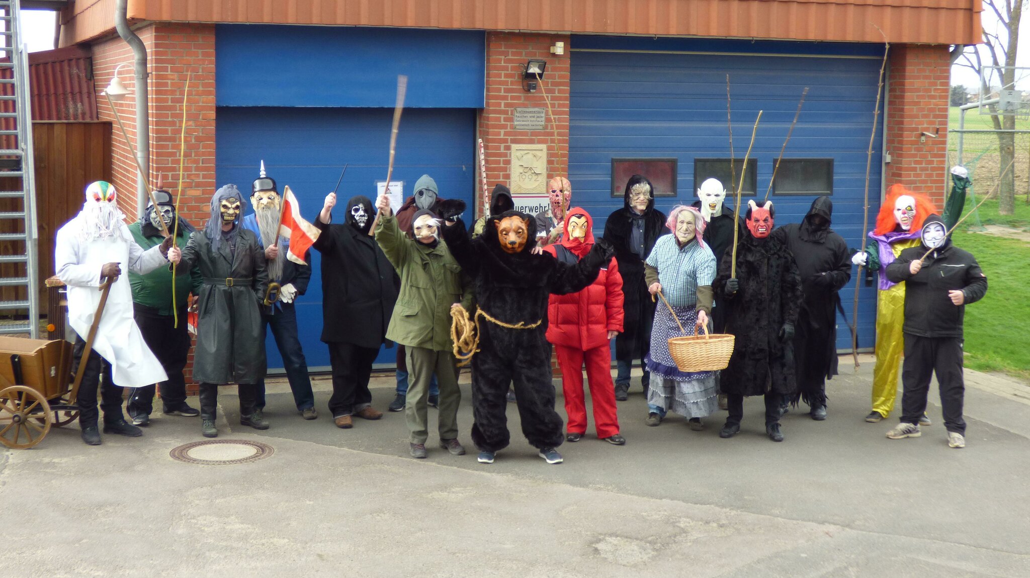 Sturmfester Fastnachtslauf 2020 in Reden - Pattensen