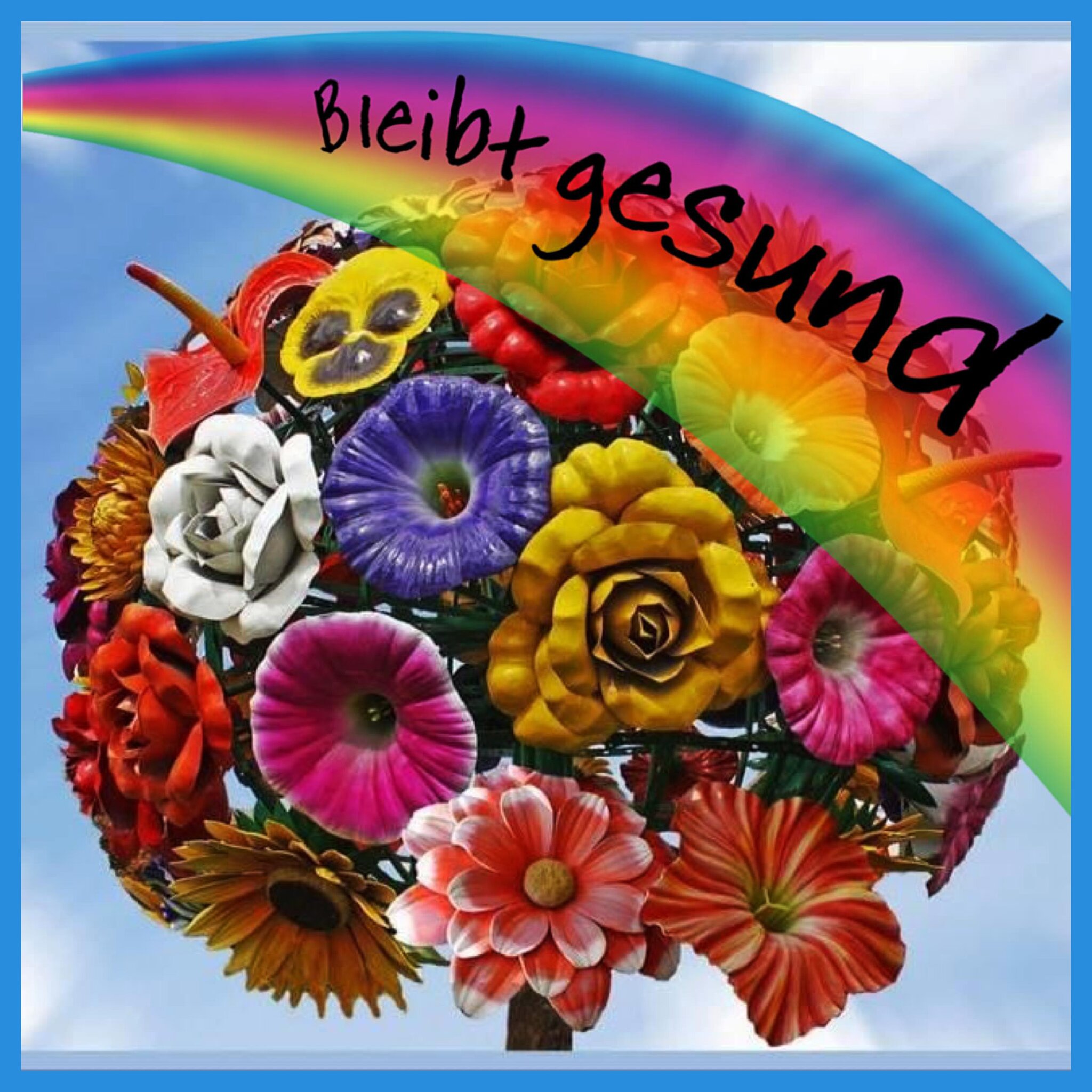 April 2020. Bleibt gesund! Irmtraud und Peter Reck. - Hannover-Groß-Buchholz