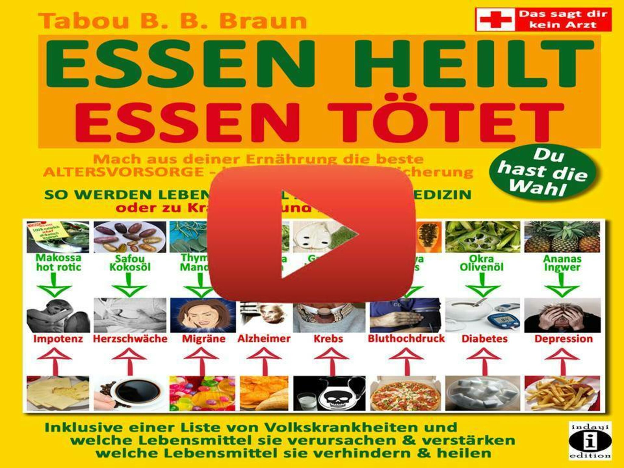 Tabou B. B. Braun „Essen heilt Essen tötet“/ Hörprobe - Darmstadt