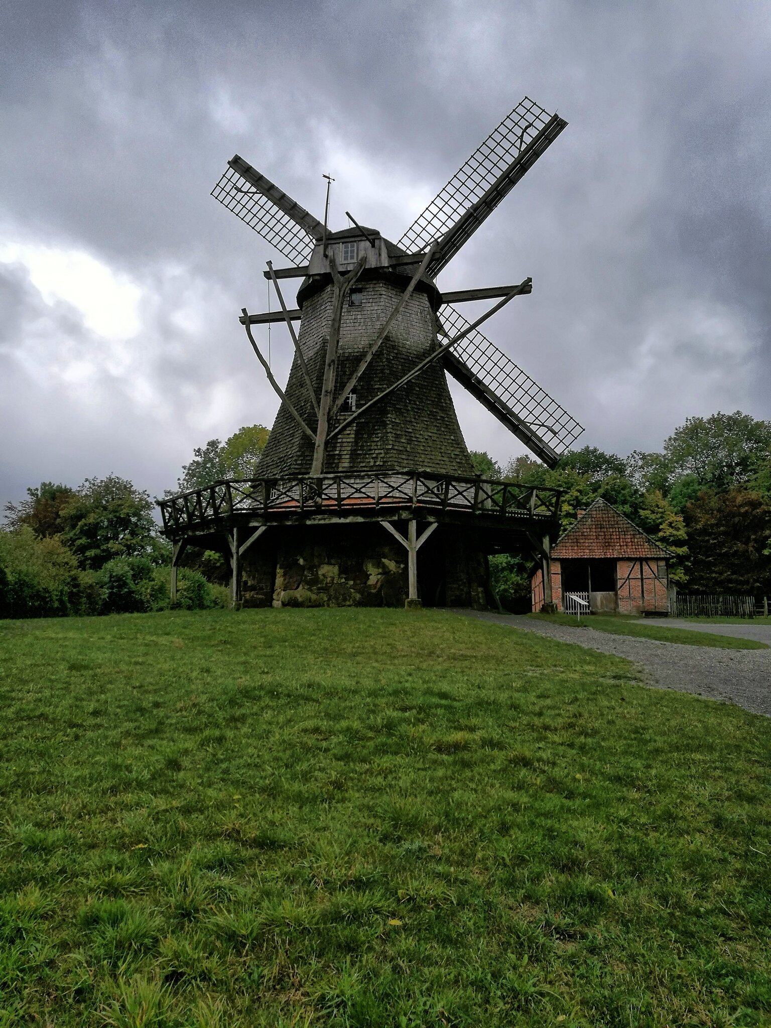 Kappenwindmühle im Freilichtmuseum Detmold - Detmold