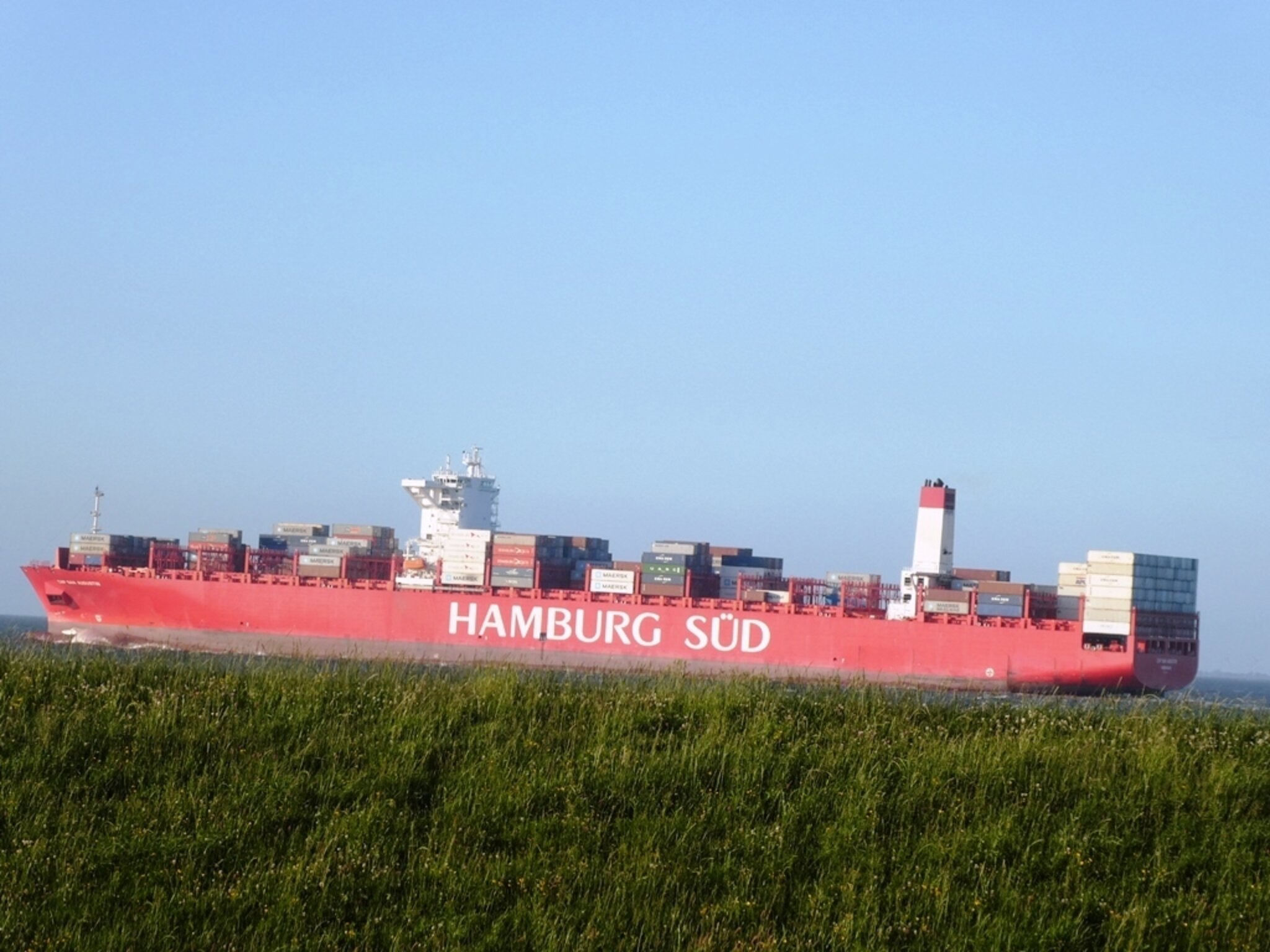 Containerschiff Cap San Augustin in Cuxhaven - Cuxhaven