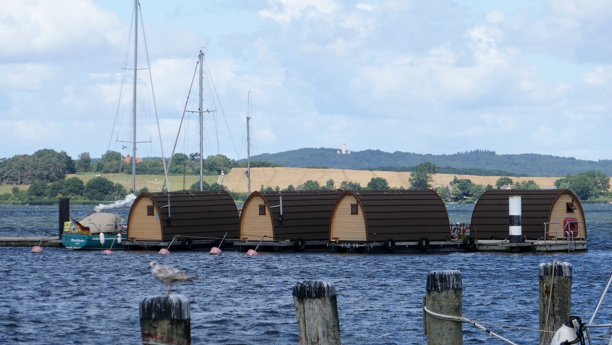 Die Hausboote in Gager - Essen