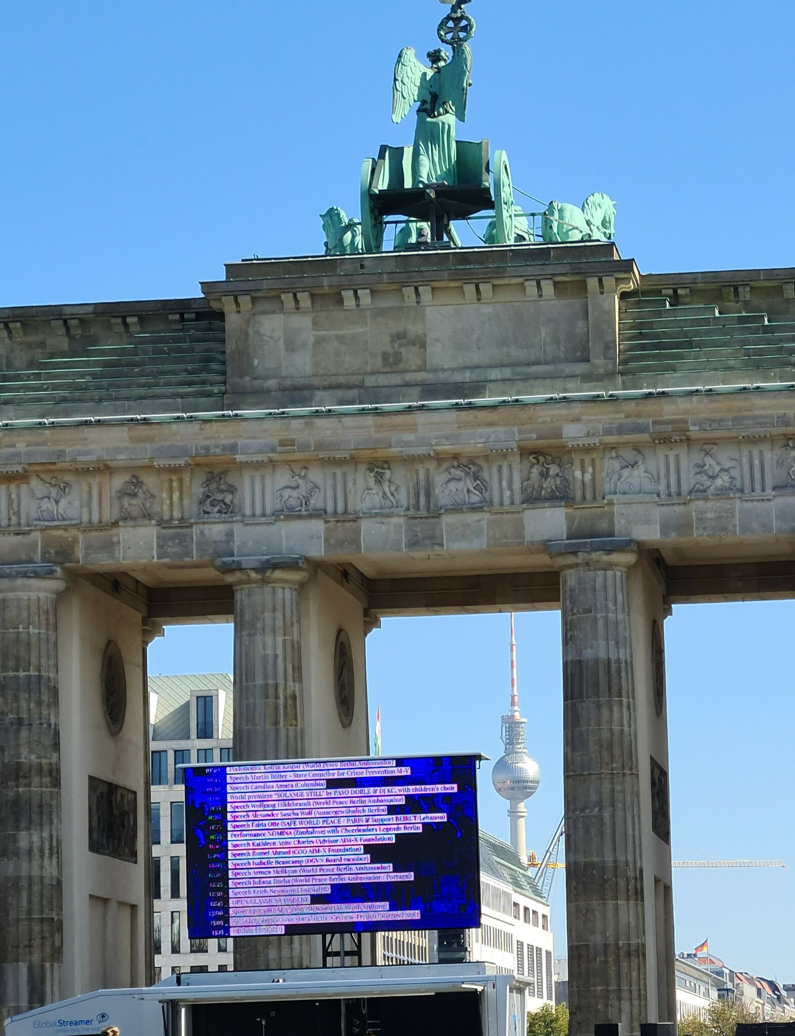 World Peace Day der Vereinten Nationen in Berlin: Spiegelbild der ...