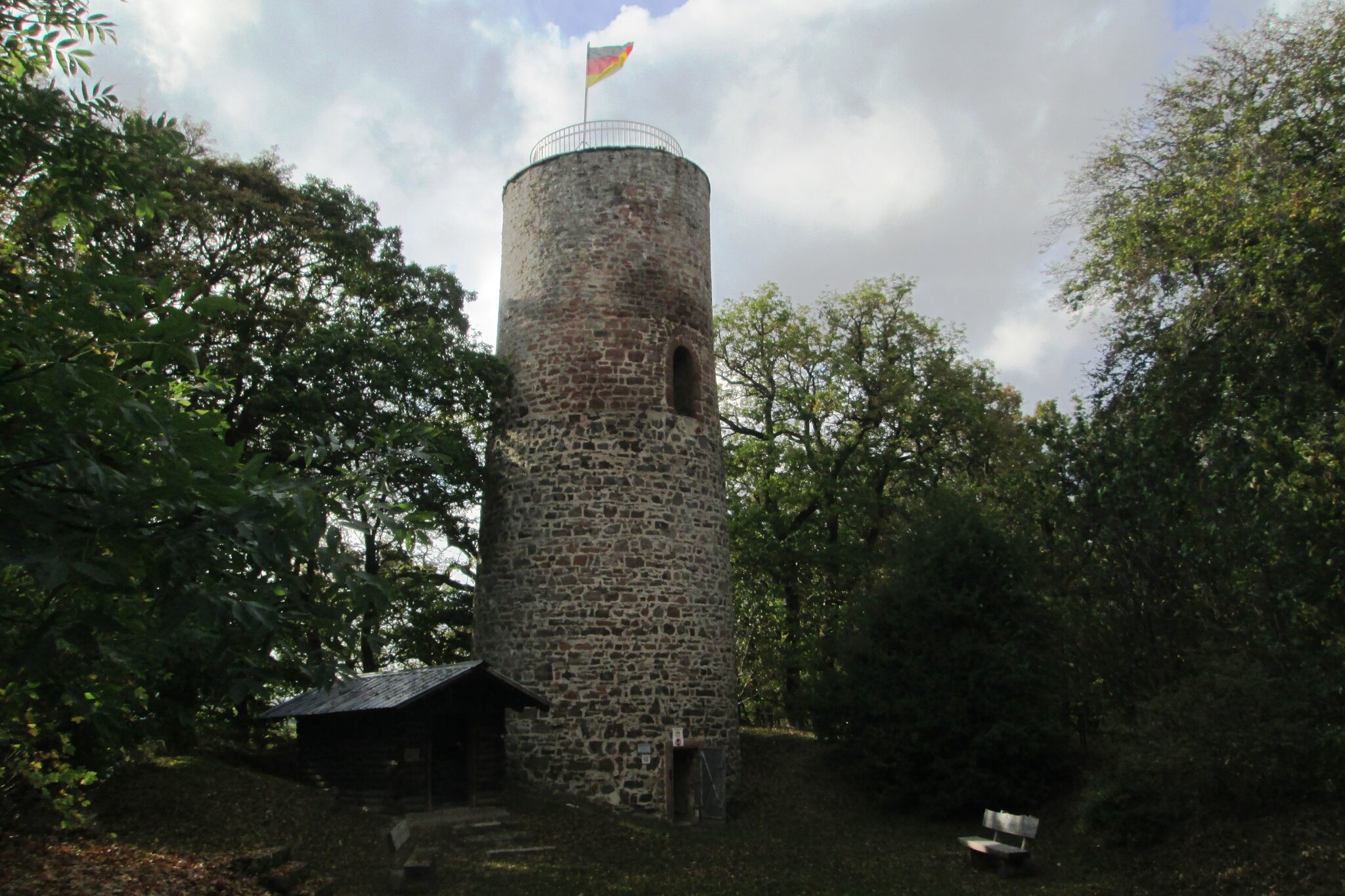 Auf dem Burgberg in Battenberg (Eder). - Battenberg (Eder)