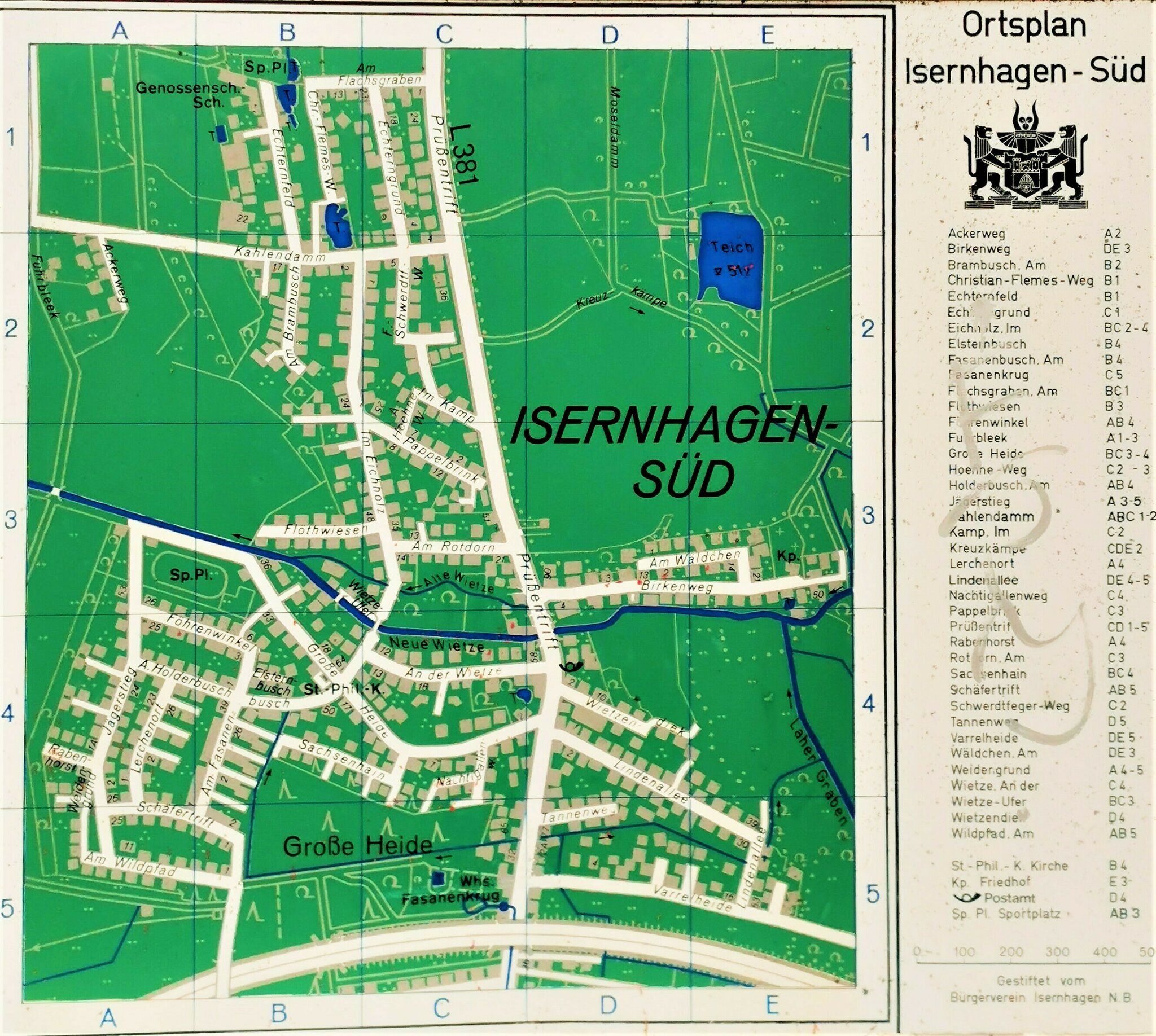 Die schöne Ortschaft Isernhagen-Süd - Hannover-Bothfeld