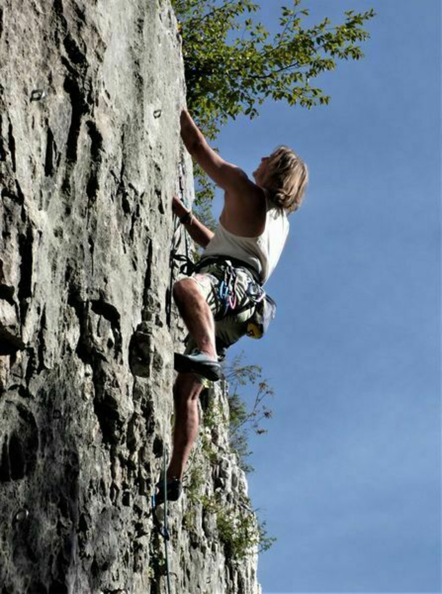 Vom Rollstuhl an den Felsen. Michael Füchsle Kletterer mit Handicap ...