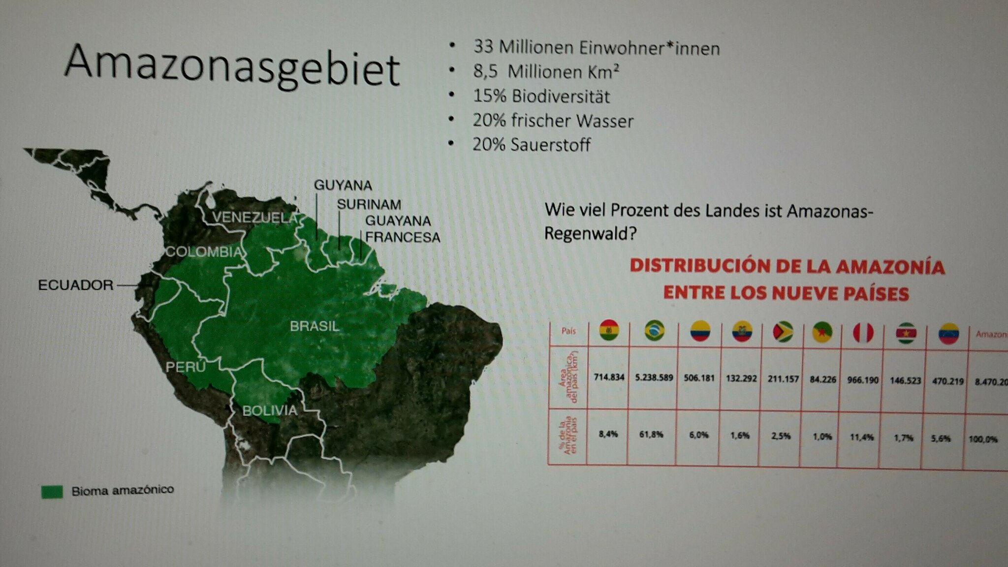 Ein Überblick über das Amazonasgebiet . . . - Hildesheim